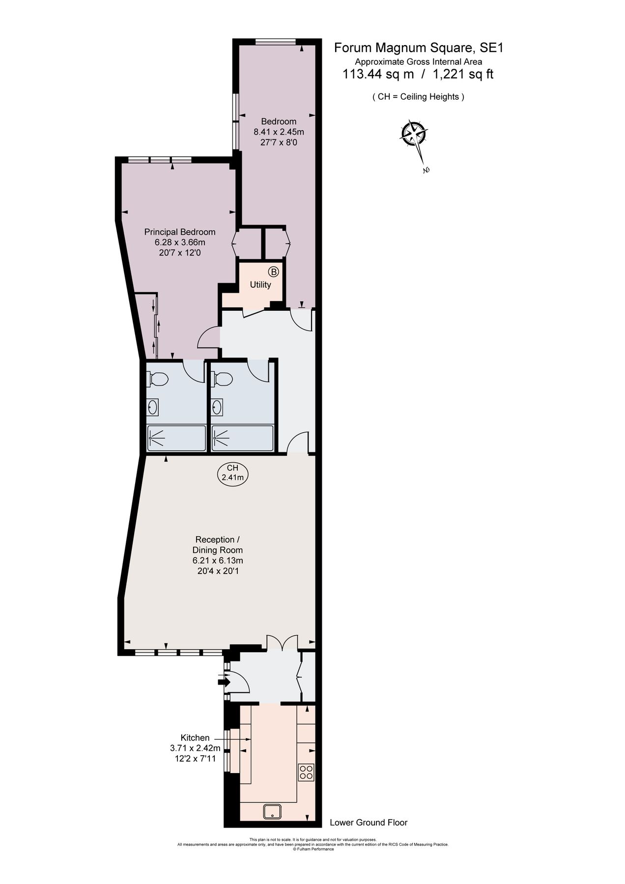 2 bed flat for sale in East Block, Forum Magnum Square, London SE1 - Zoopla