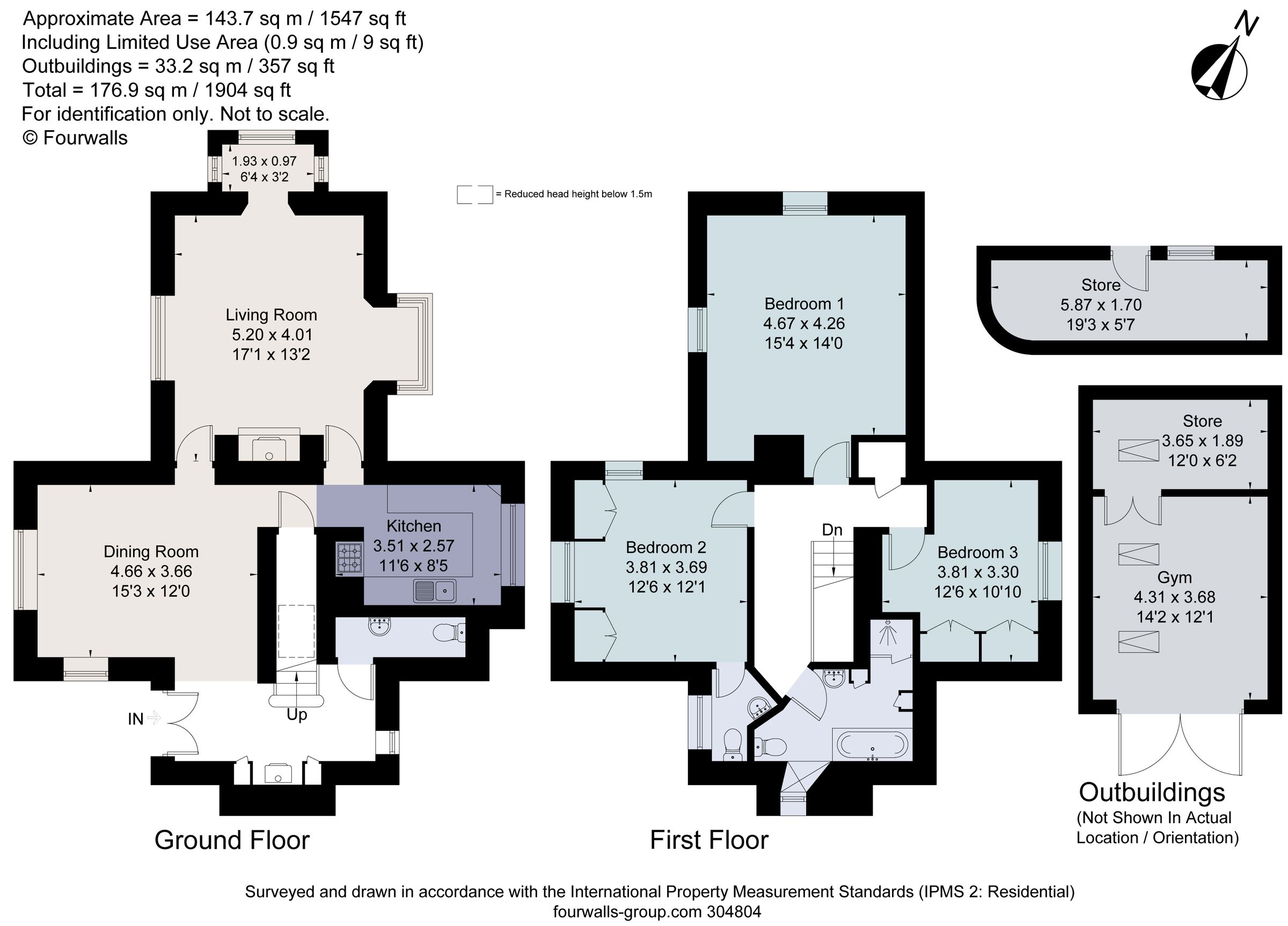 3 bed detached house for sale in High Street, Findon, Worthing, West ...