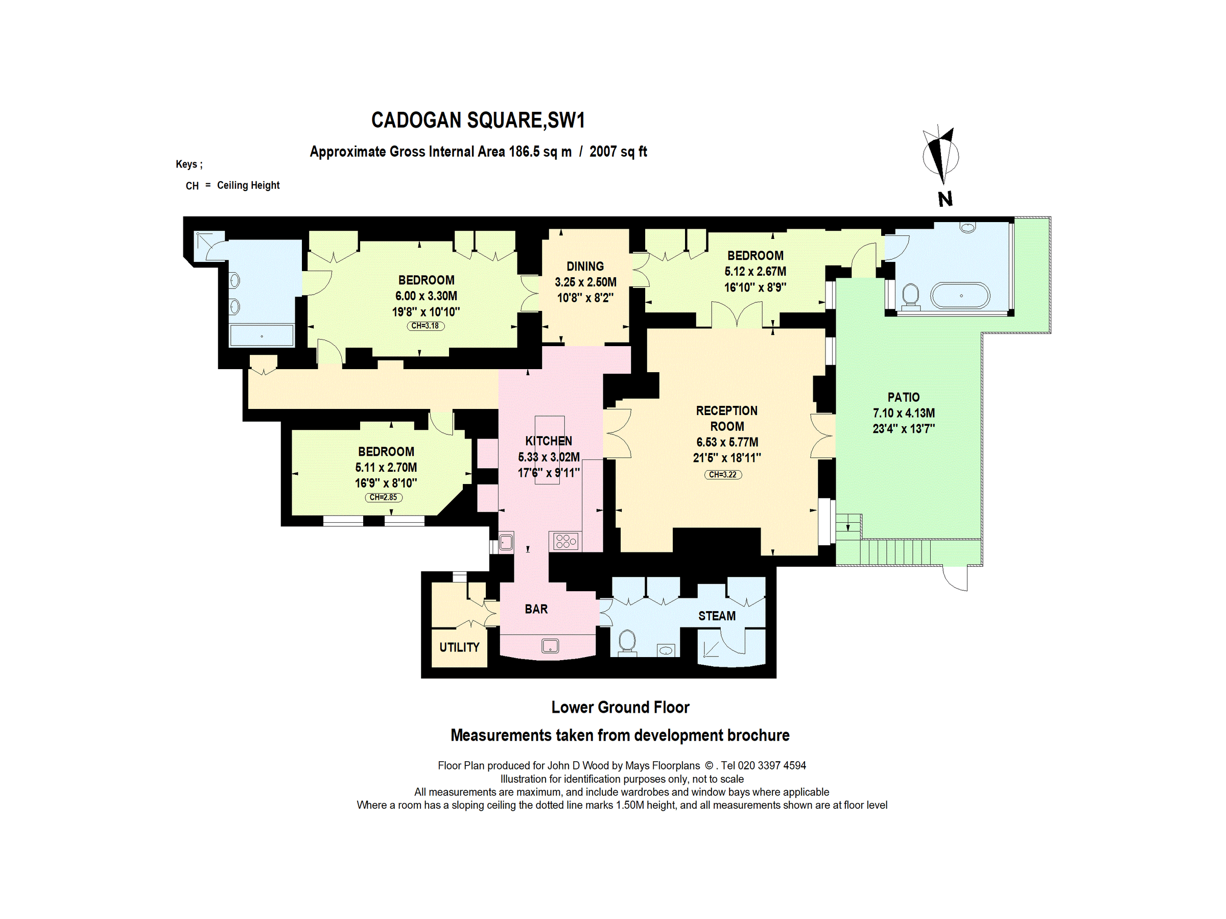 3 bed flat for sale in Cadogan Square, London SW1X - Zoopla