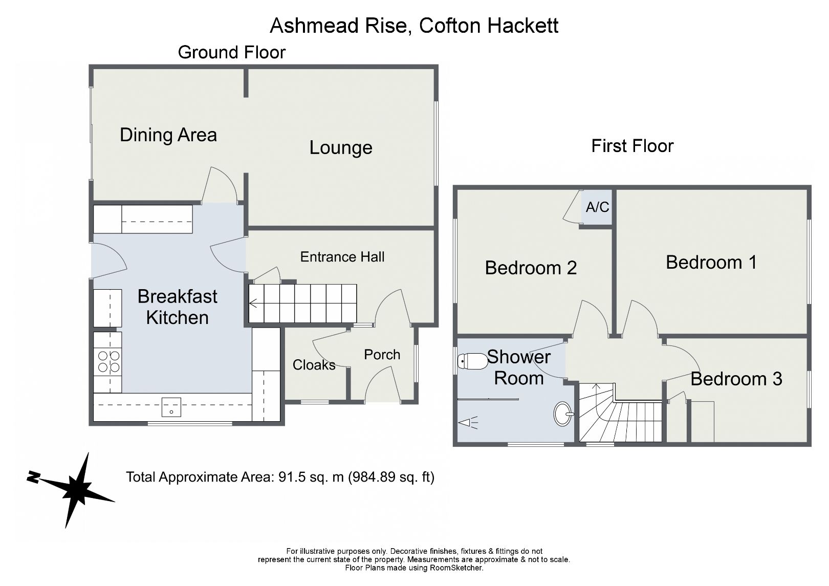 3 bed detached house for sale in Ashmead Rise, Cofton Hackett B45 - Zoopla