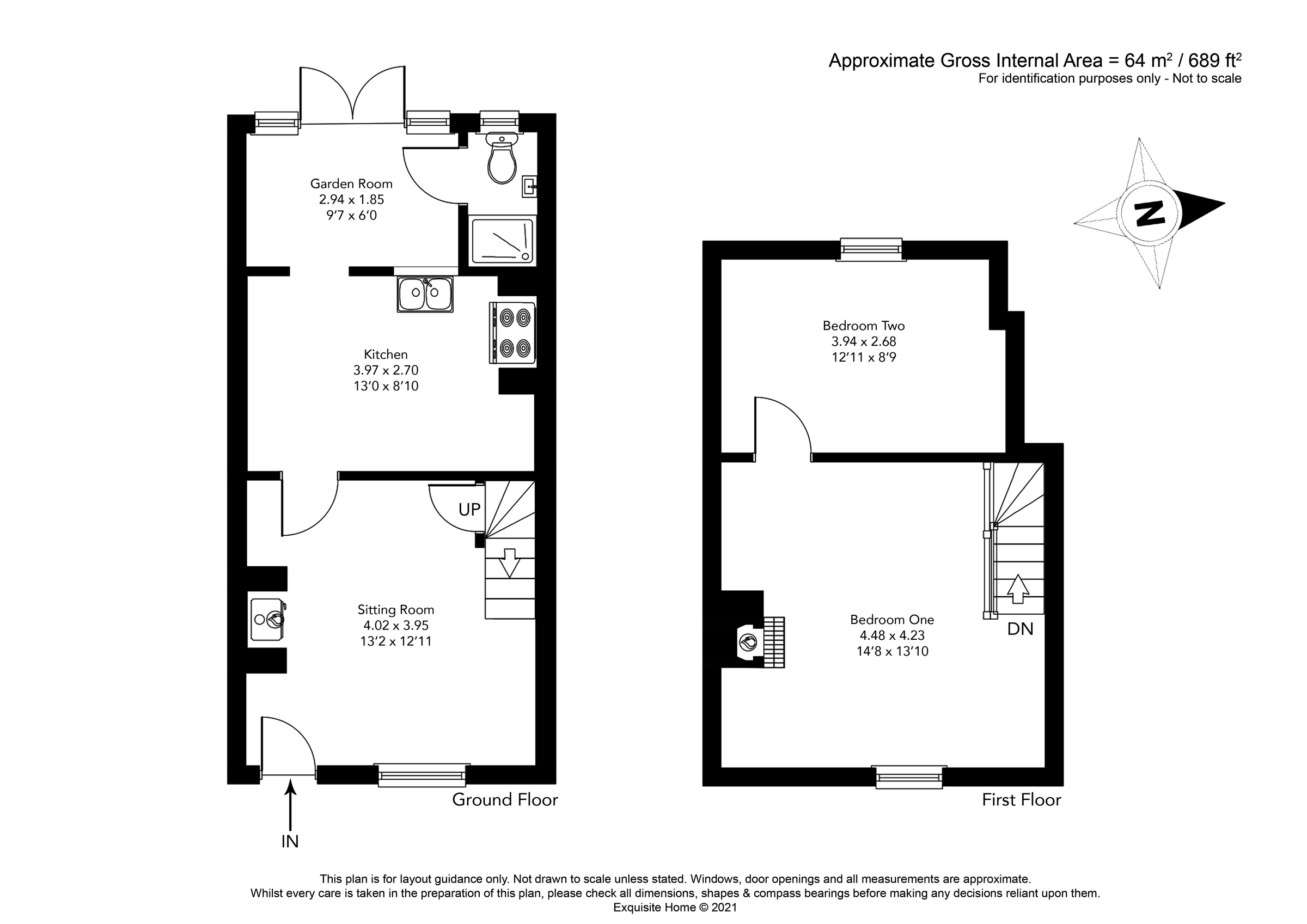 2 bed cottage for sale in Ermine Way, Arrington, Royston SG8 - Zoopla