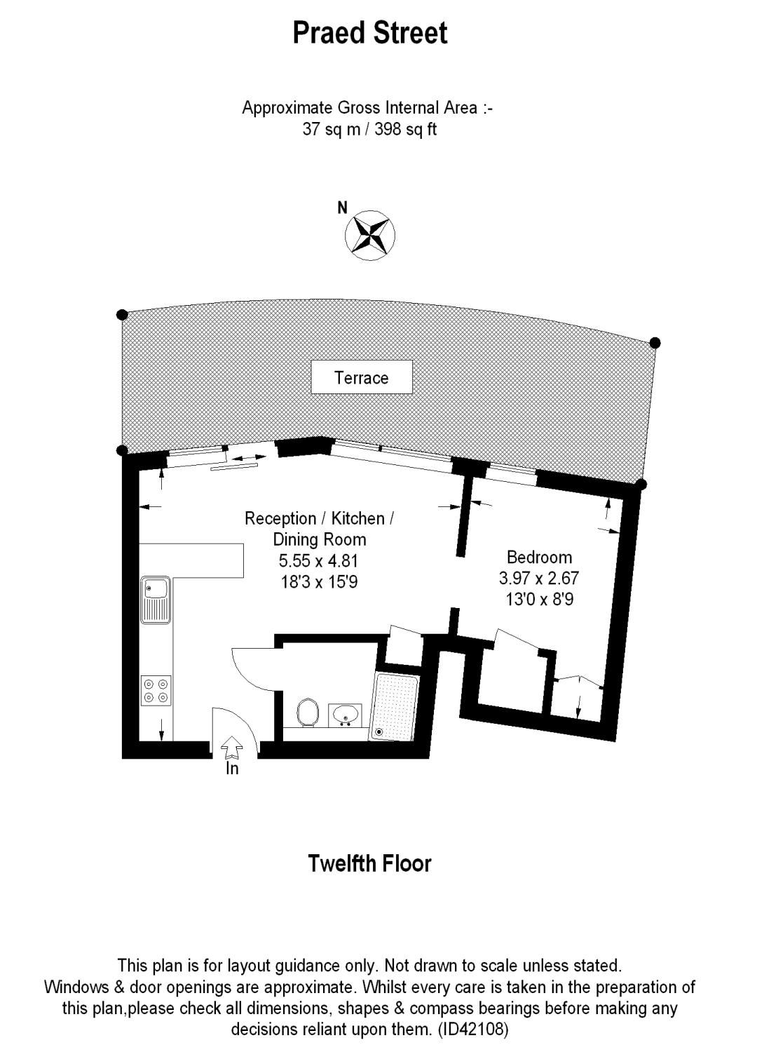 1 bed flat to rent in 2 Praed Street, London W2 - Zoopla