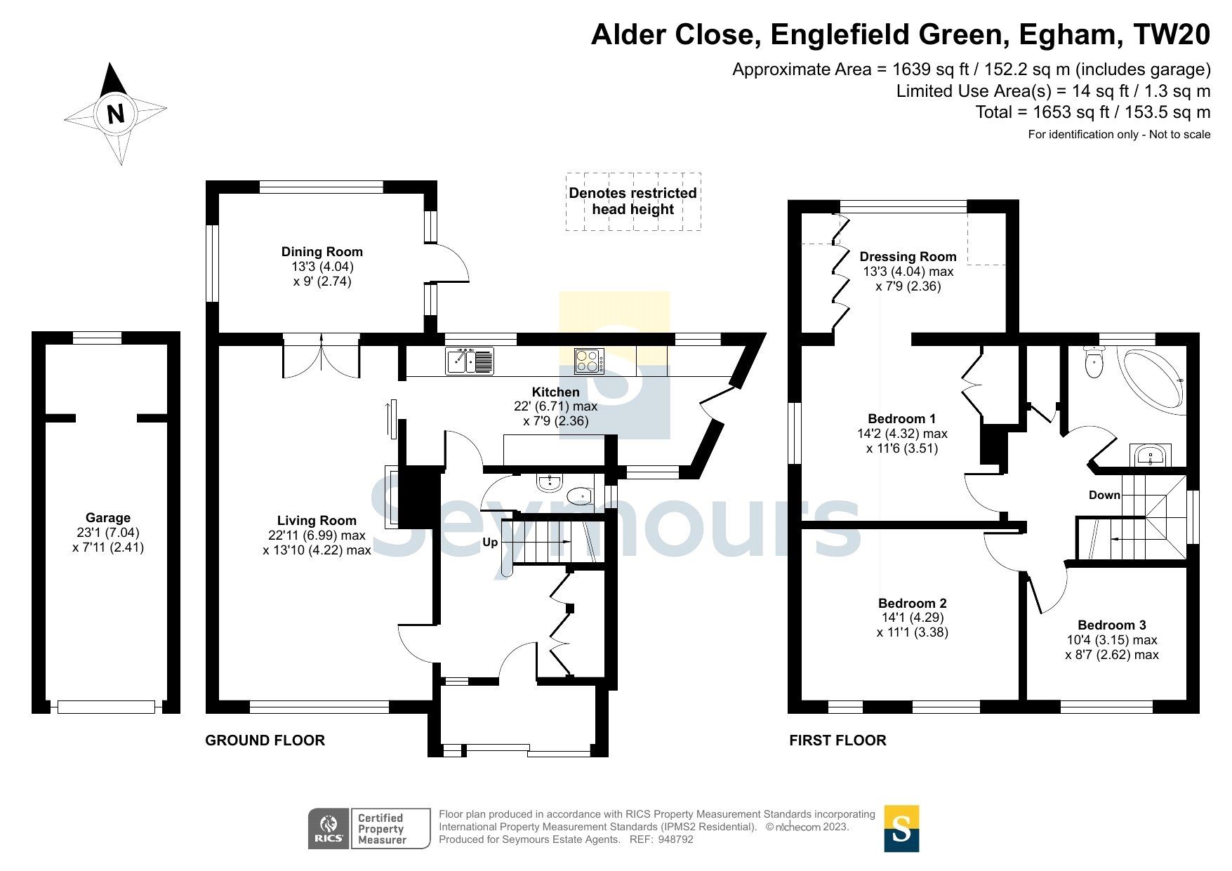 3 bed detached house for sale in Englefield Green, Surrey TW20 - Zoopla