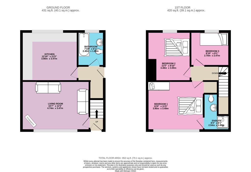 3 bed semi-detached house for sale in Upper Hatfield Place, Havercroft ...