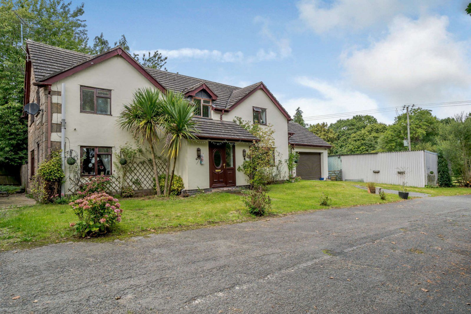 5 bed detached house for sale in Weirbrook, West Felton, Oswestry ...