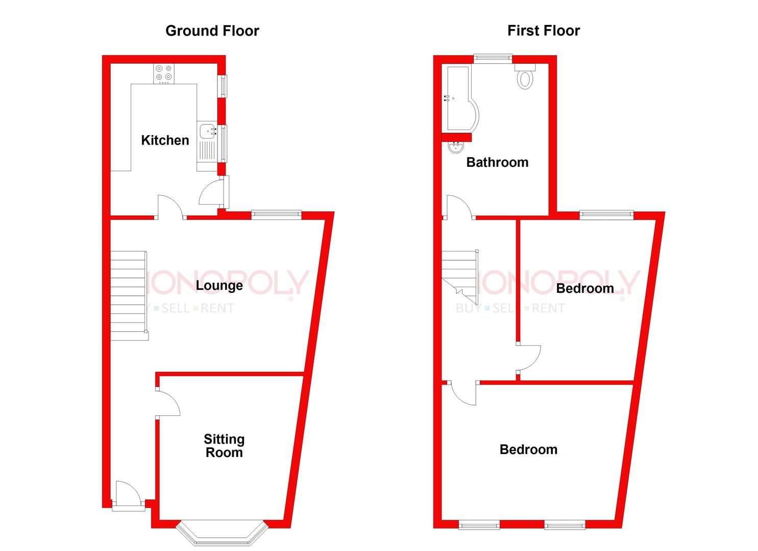 2 bed end terrace house for sale in Top Road, Summerhill, Wrexham LL11 ...