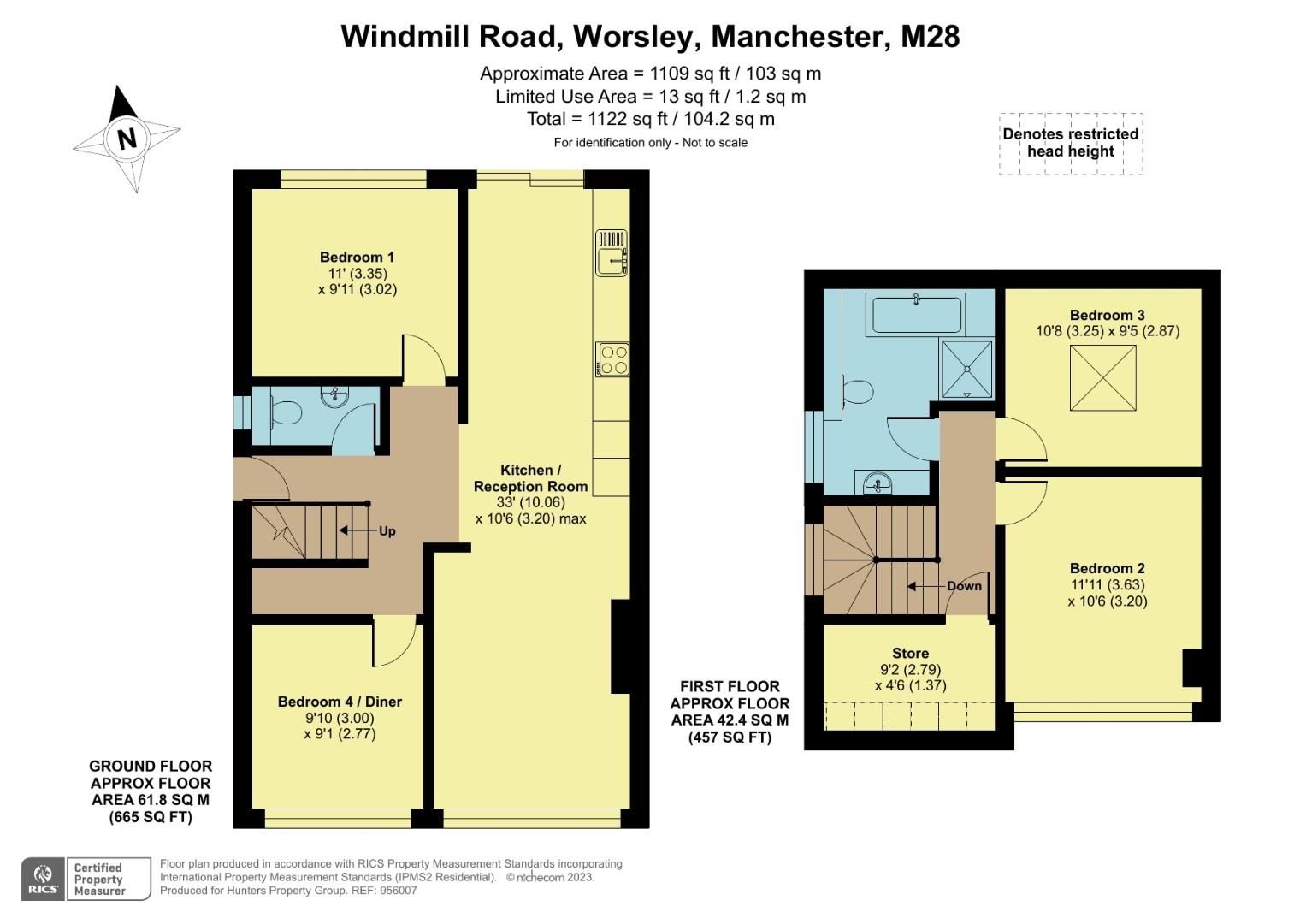 4 bed semi-detached bungalow for sale in Windmill Road, Worsley ...