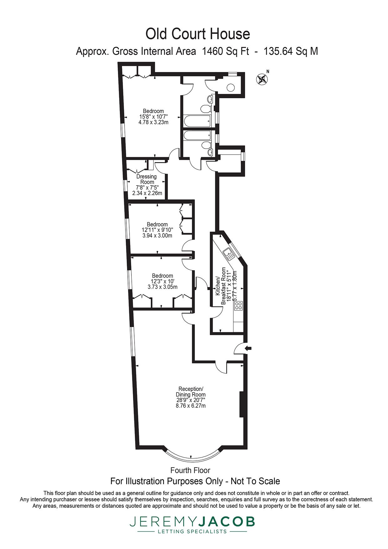 4 bed flat to rent in Old Court Place, London W8 - Zoopla