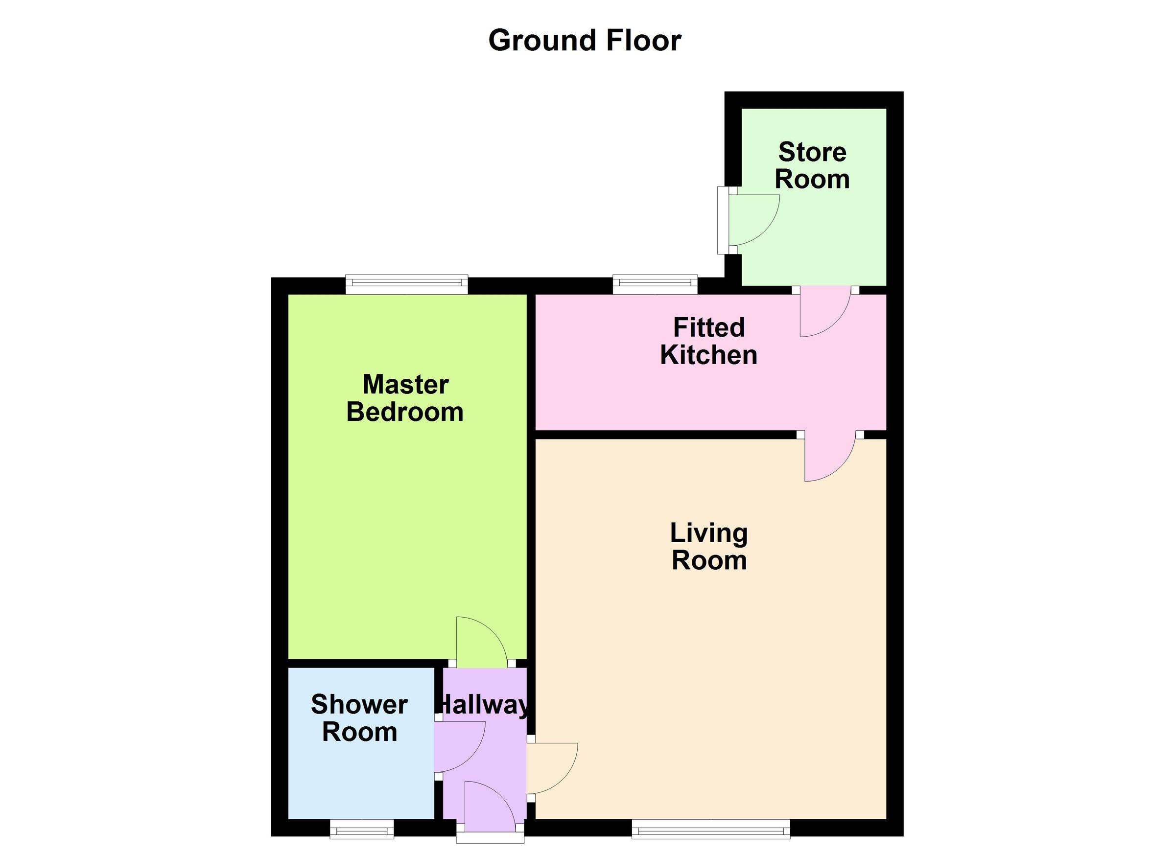 1 bed semi-detached bungalow to rent in Glebe Drive, Sutton Coldfield ...