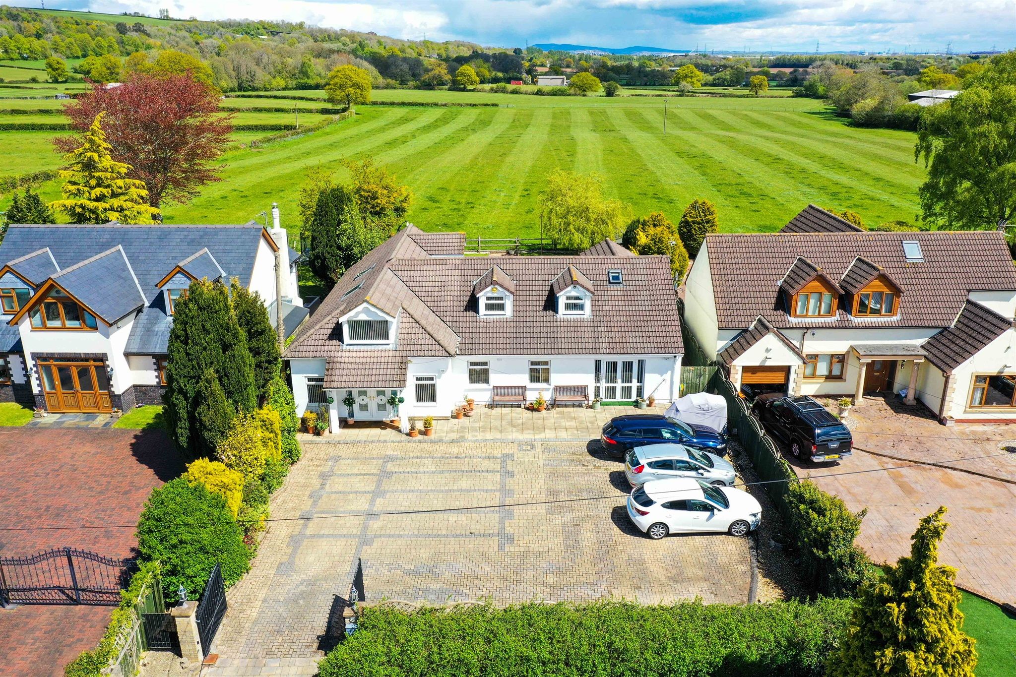5 bed detached house for sale in Marshfield Road, Castleton, Cardiff ...