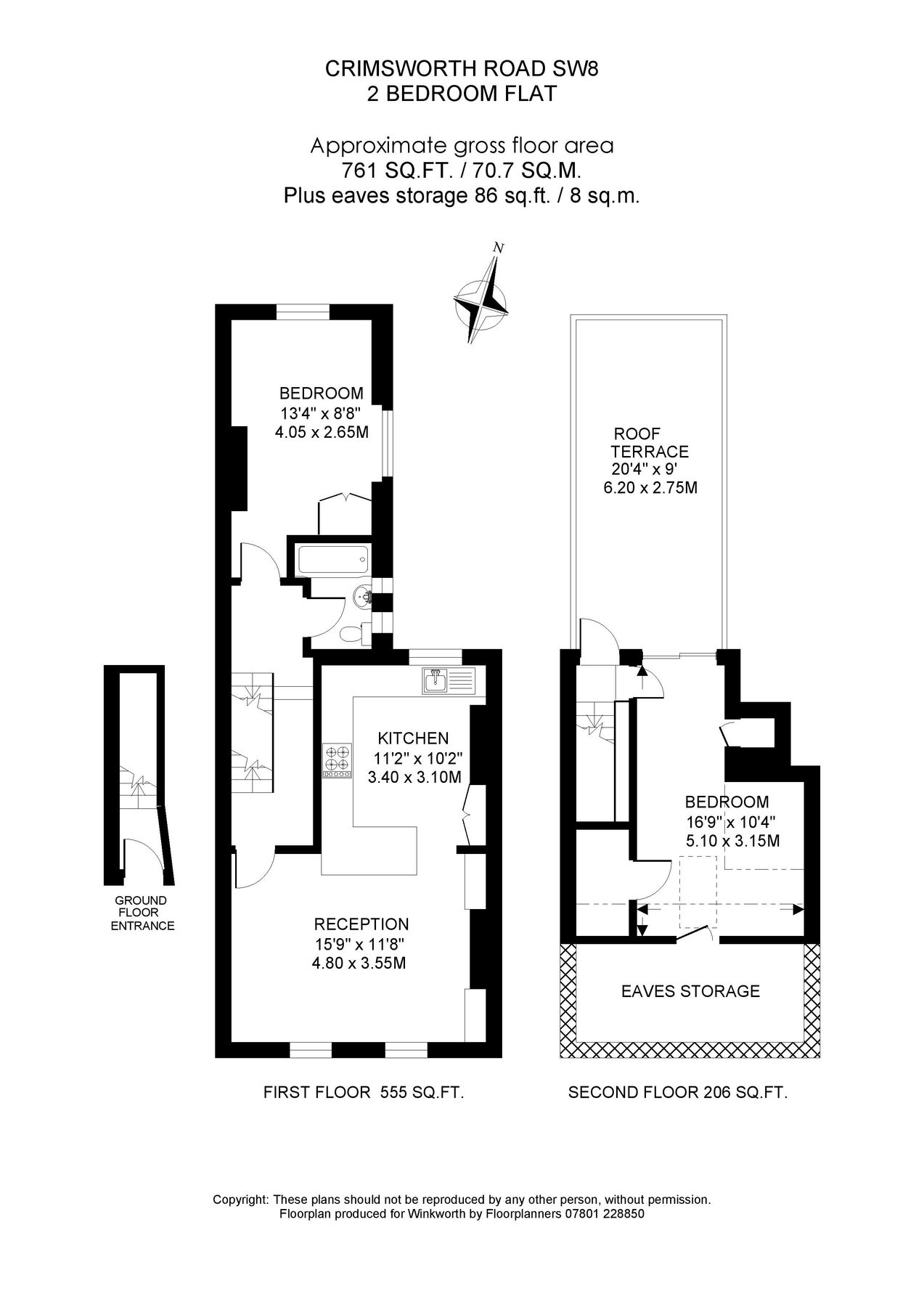 2 bed flat for sale in Crimsworth Road, London SW8 - Zoopla