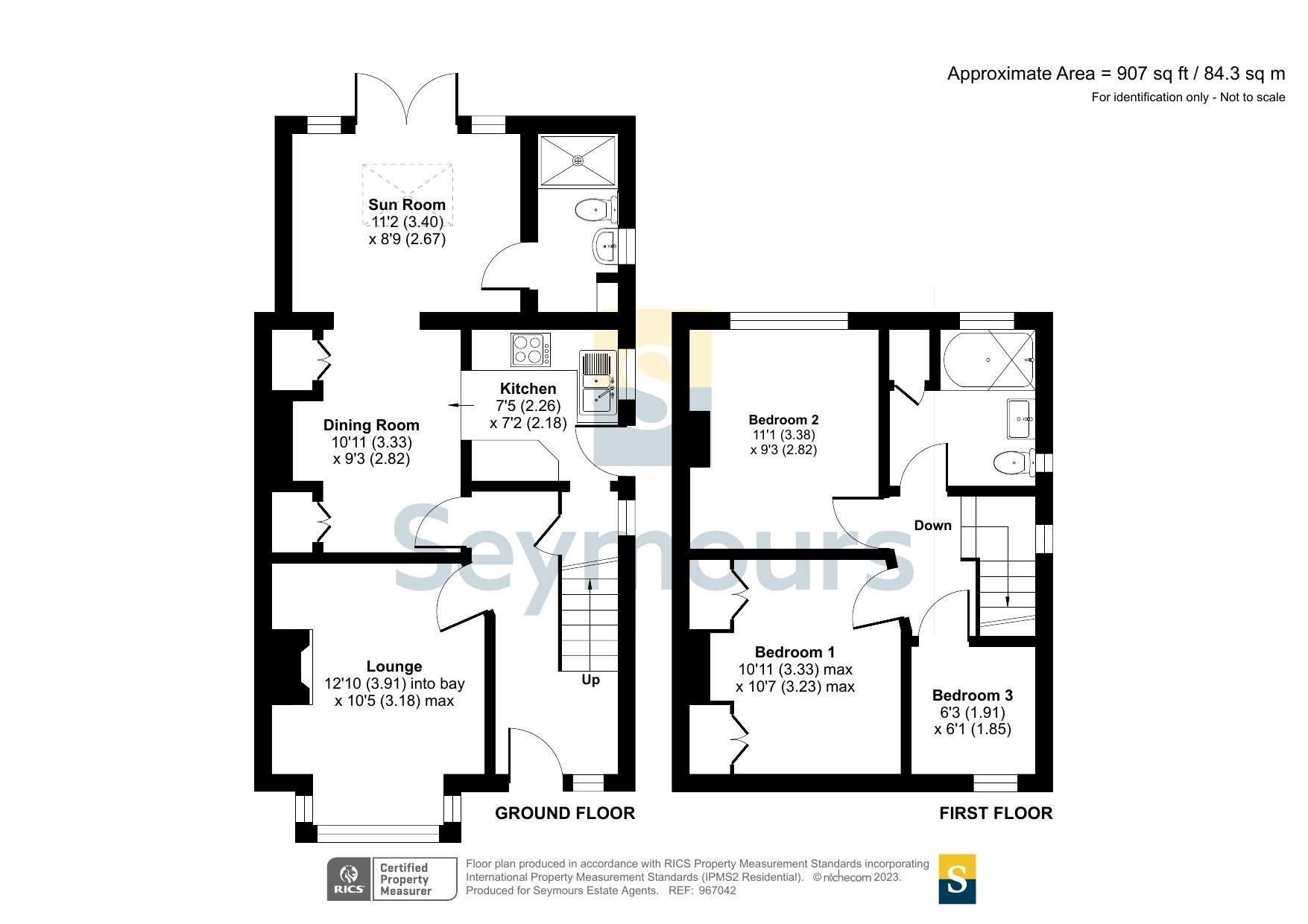 3 bed semi-detached house for sale in New Haw, Surrey KT15 - Zoopla