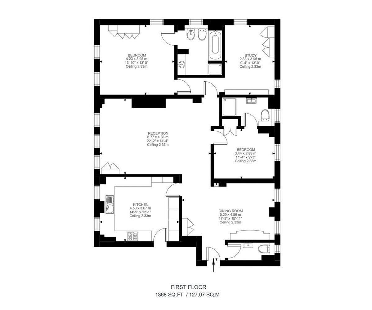 3 bed flat to rent in Whiteheads Grove, London SW3 - Zoopla