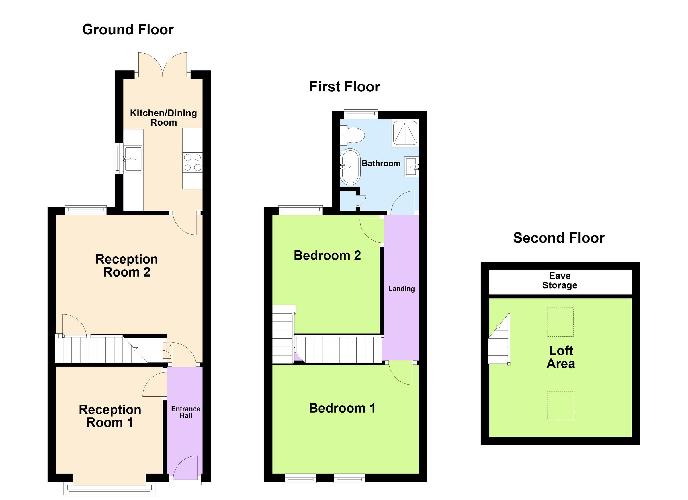 2 bed terraced house for sale in Chester Road, Boldmere, Sutton ...