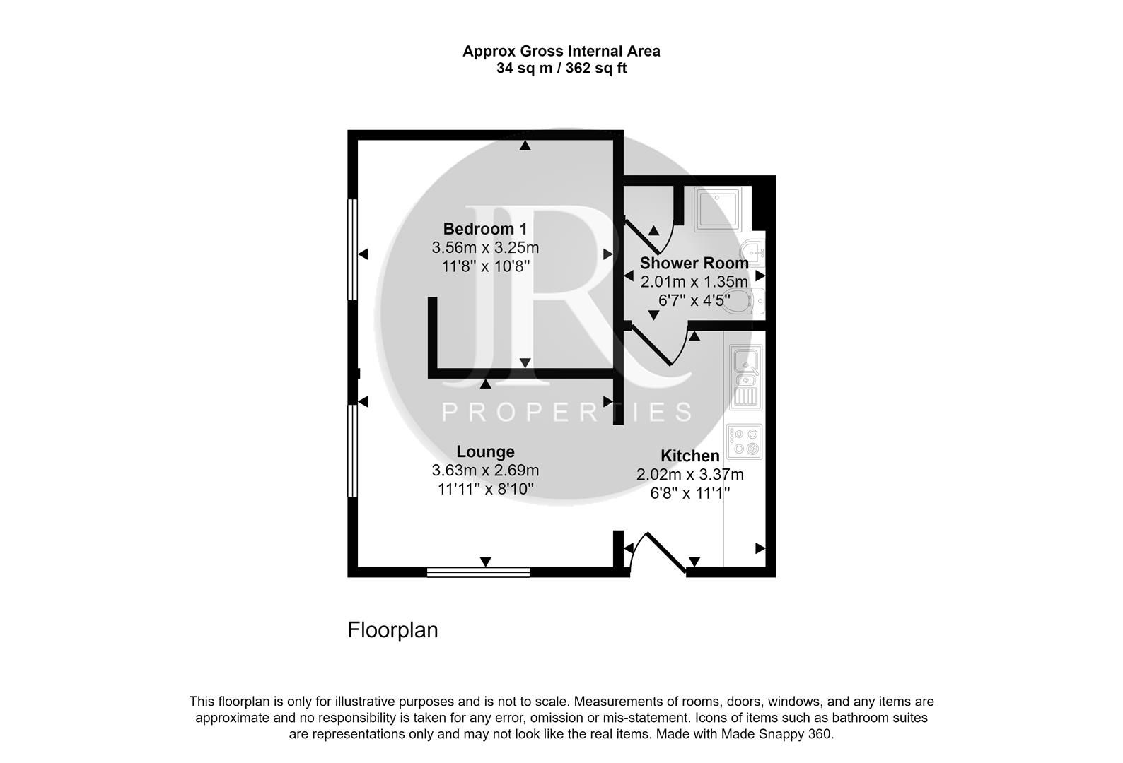 1 bed flat for sale in Hindley View, Brereton, Rugeley WS15 - Zoopla