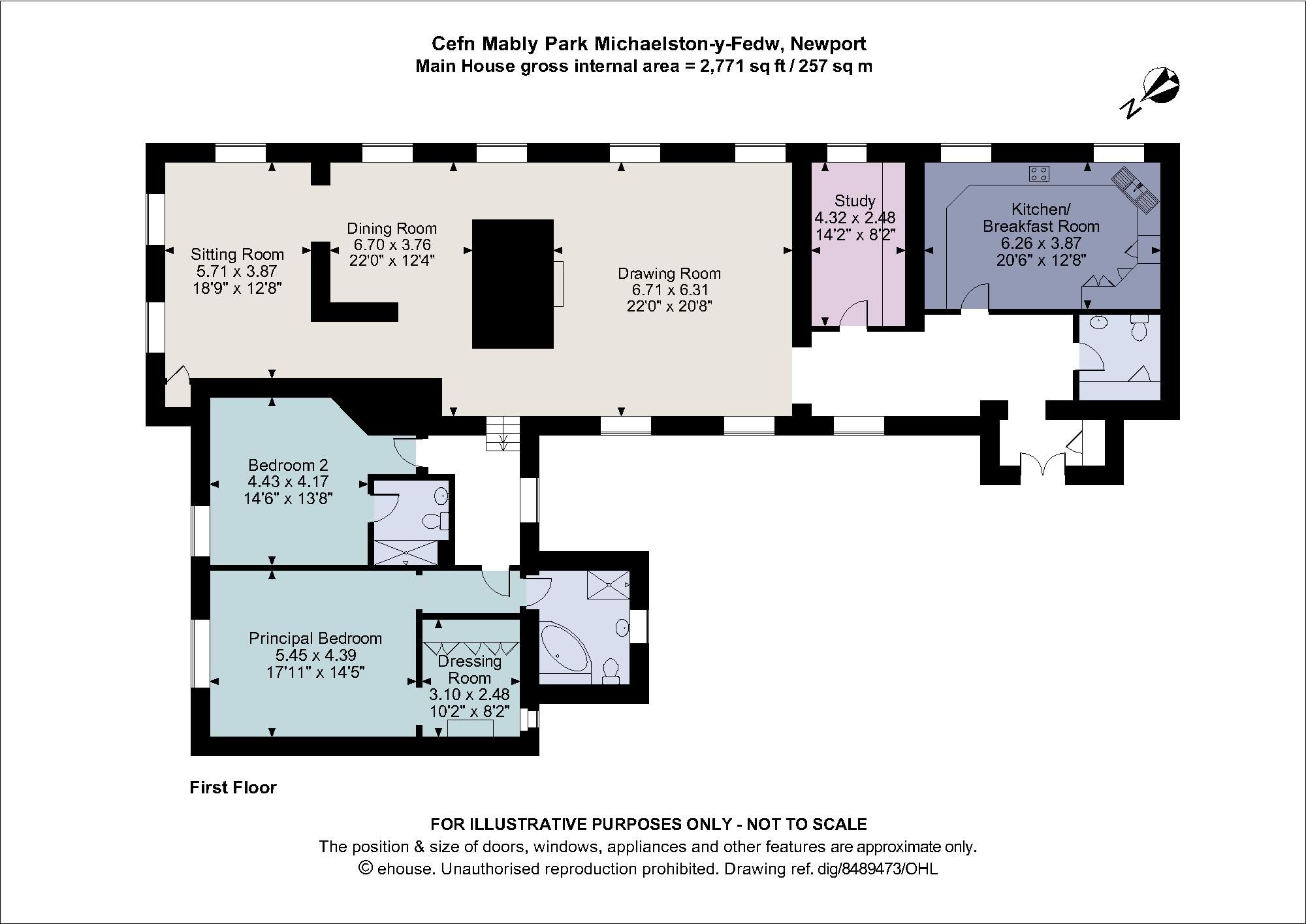 2 bed flat for sale in Cefn Mably Park, Michaelston-Y-Fedw, Cardiff CF3 ...