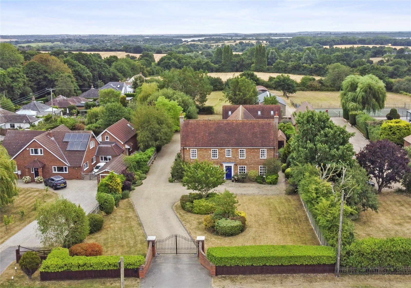 6 bed detached house for sale in Stock Road, Stock, Ingatestone, Essex ...