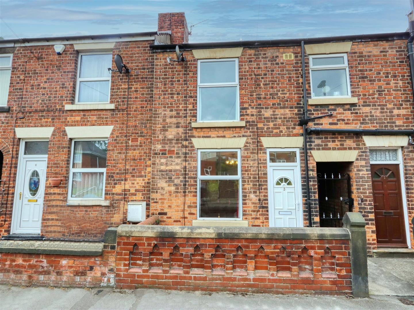 2 bed terraced house for sale in Newbridge Lane, Old Whittington ...