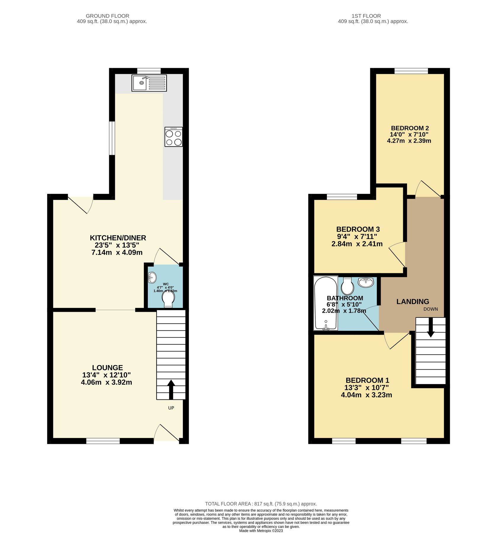 New home, 3 bed end terrace house for sale in Fir Street, Cadishead ...