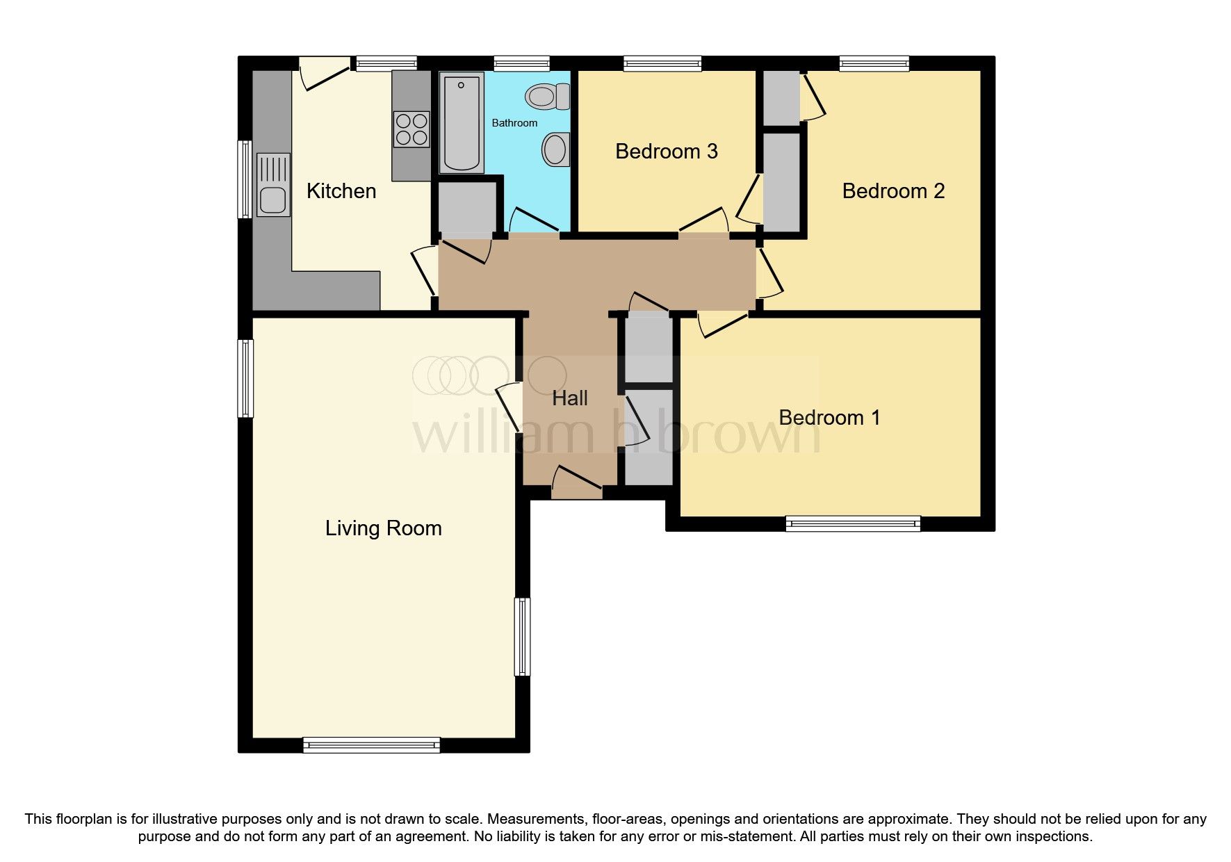 3 bed semi-detached bungalow for sale in Queensway, Mildenhall, Bury St ...