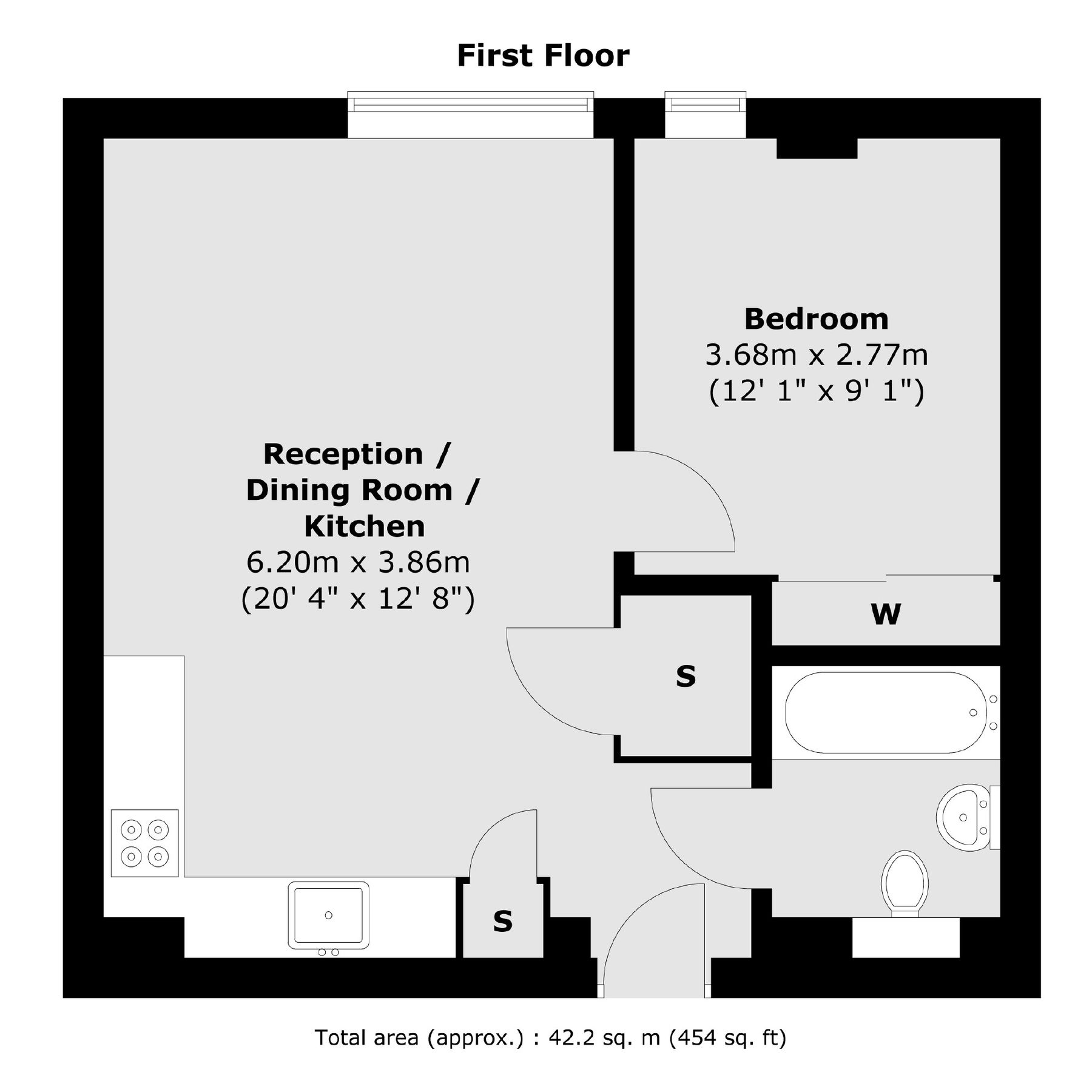 1 bed flat for sale in Staines Road West, Sunbury-On-Thames TW16 - Zoopla