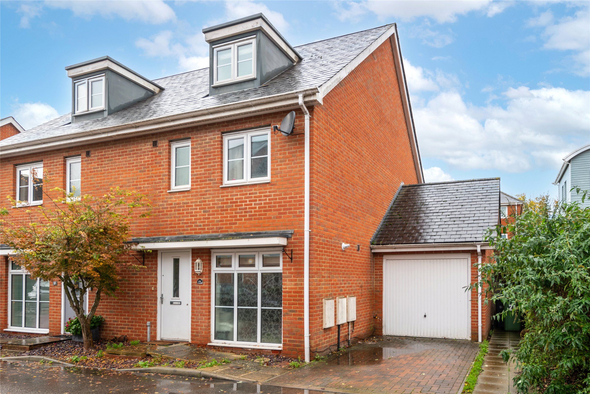 4 bed semi-detached house for sale in Burrage Road, Redhill, Surrey RH1 ...