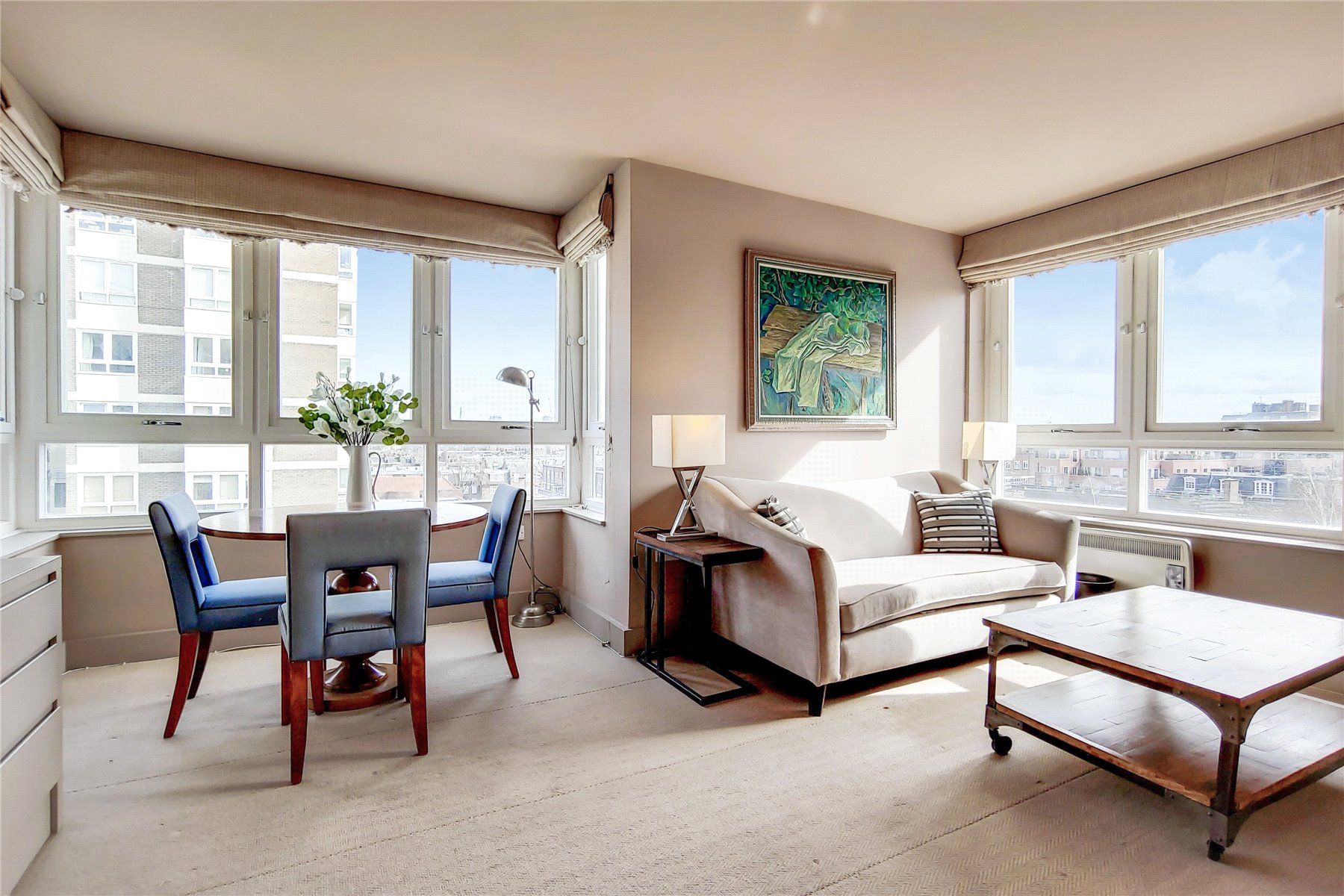 1 bed flat for sale in Chelsea Towers, Chelsea Manor Gardens, Chelsea ...