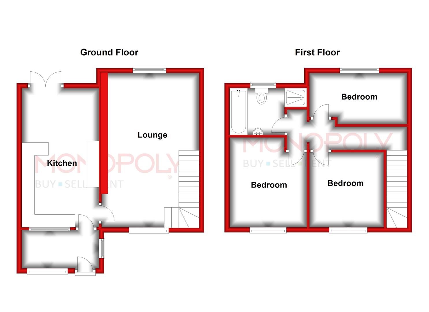 3 bed semi-detached house for sale in Brook Street, Rhosllanerchrugog ...