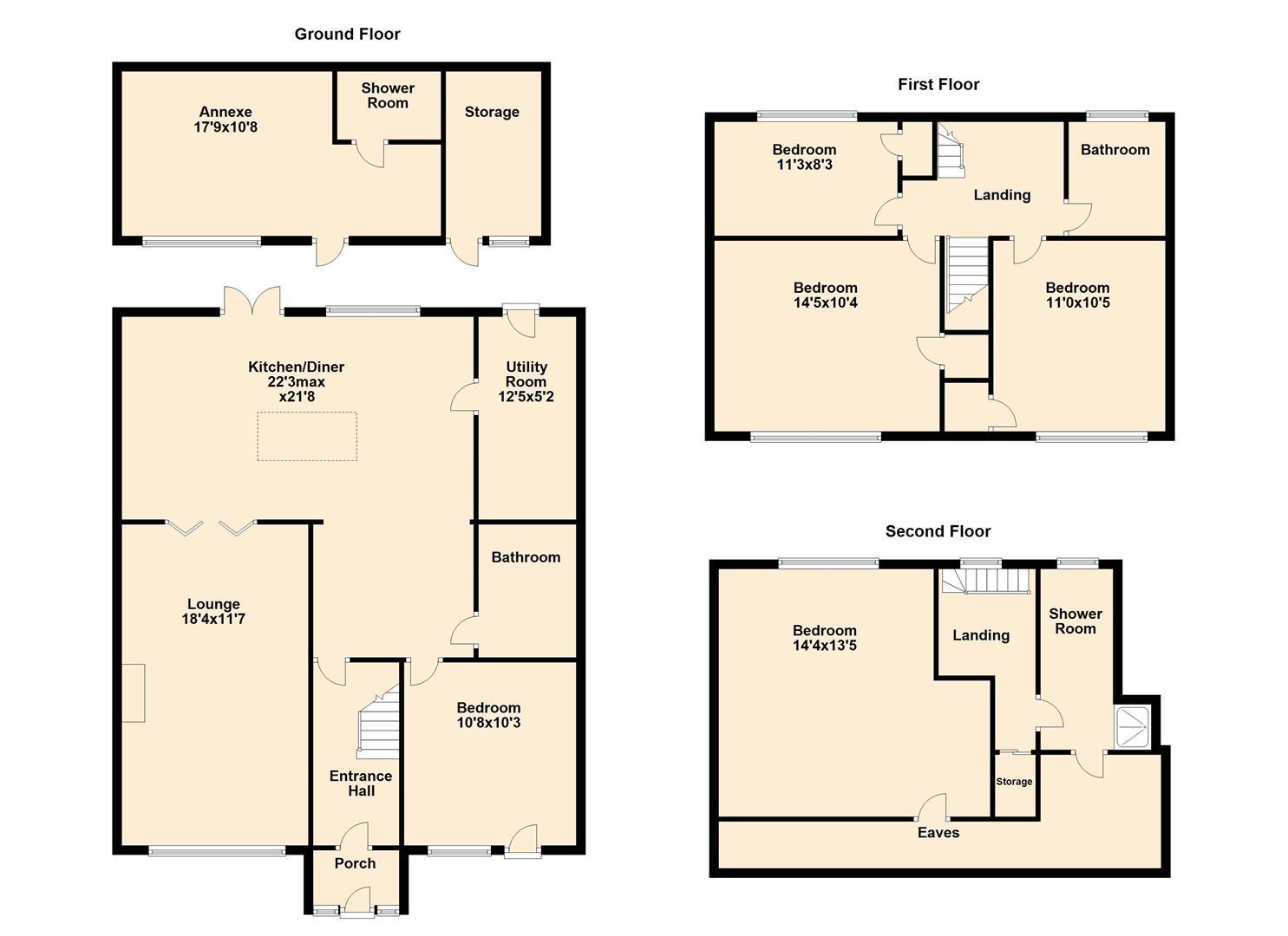 6 bed end terrace house for sale in Queen Elizabeth Drive, Corringham ...