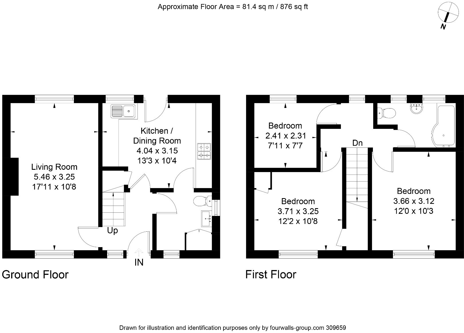 3 Bed Semi Detached House For Sale In Elizabeth Avenue Newbury
