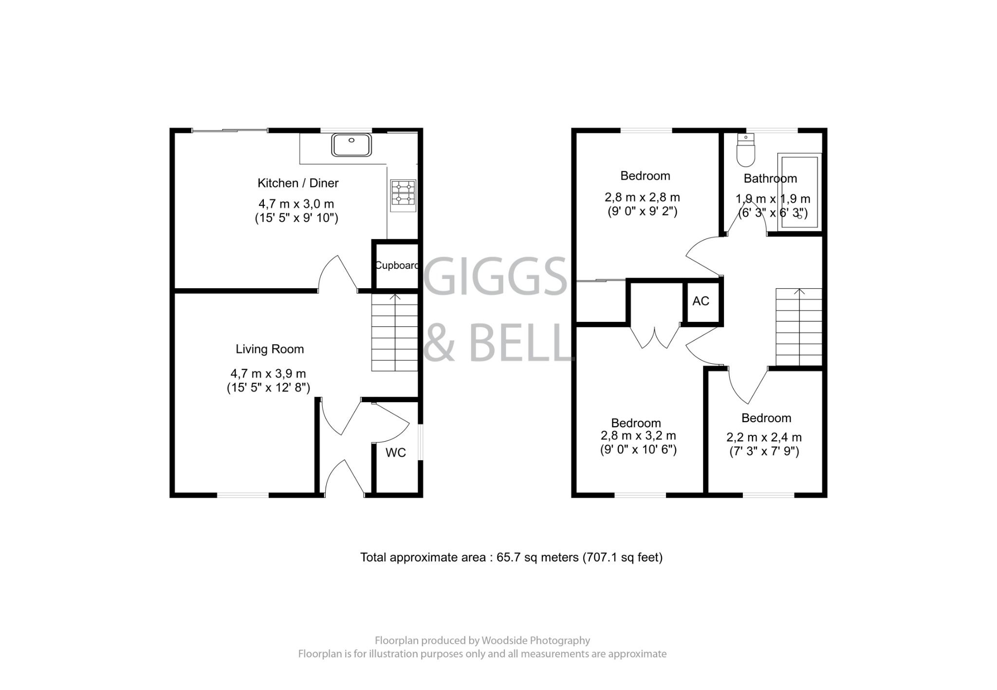 3 bed terraced house for sale in Malthouse Green, Luton, Bedfordshire ...