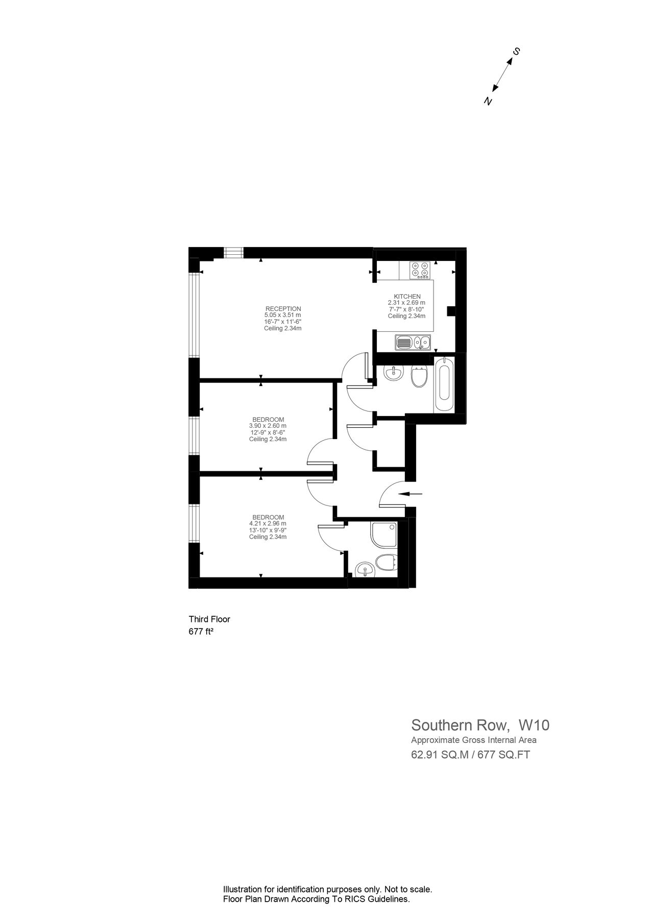 2 bed flat for sale in Southern Row, North Kensington, London W10 - Zoopla