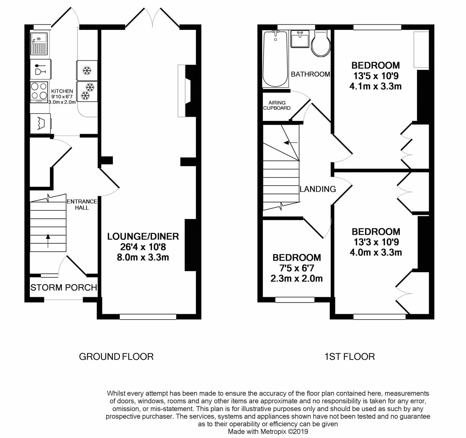 3 bed terraced house to rent in Chatsworth Avenue, Bromley BR1 - Zoopla