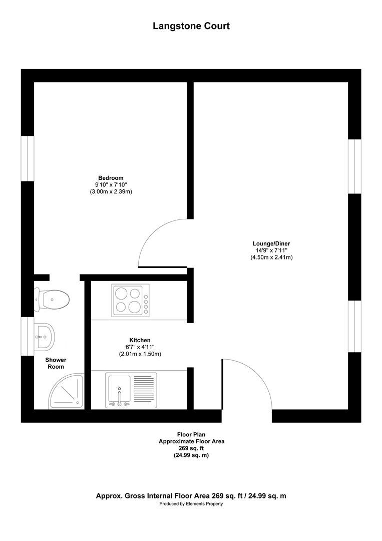 1 bed flat to rent in Langstone Court, Aylesbury HP20 - Zoopla