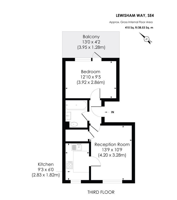 1 bed flat for sale in Lewisham Way, London SE4 - Zoopla