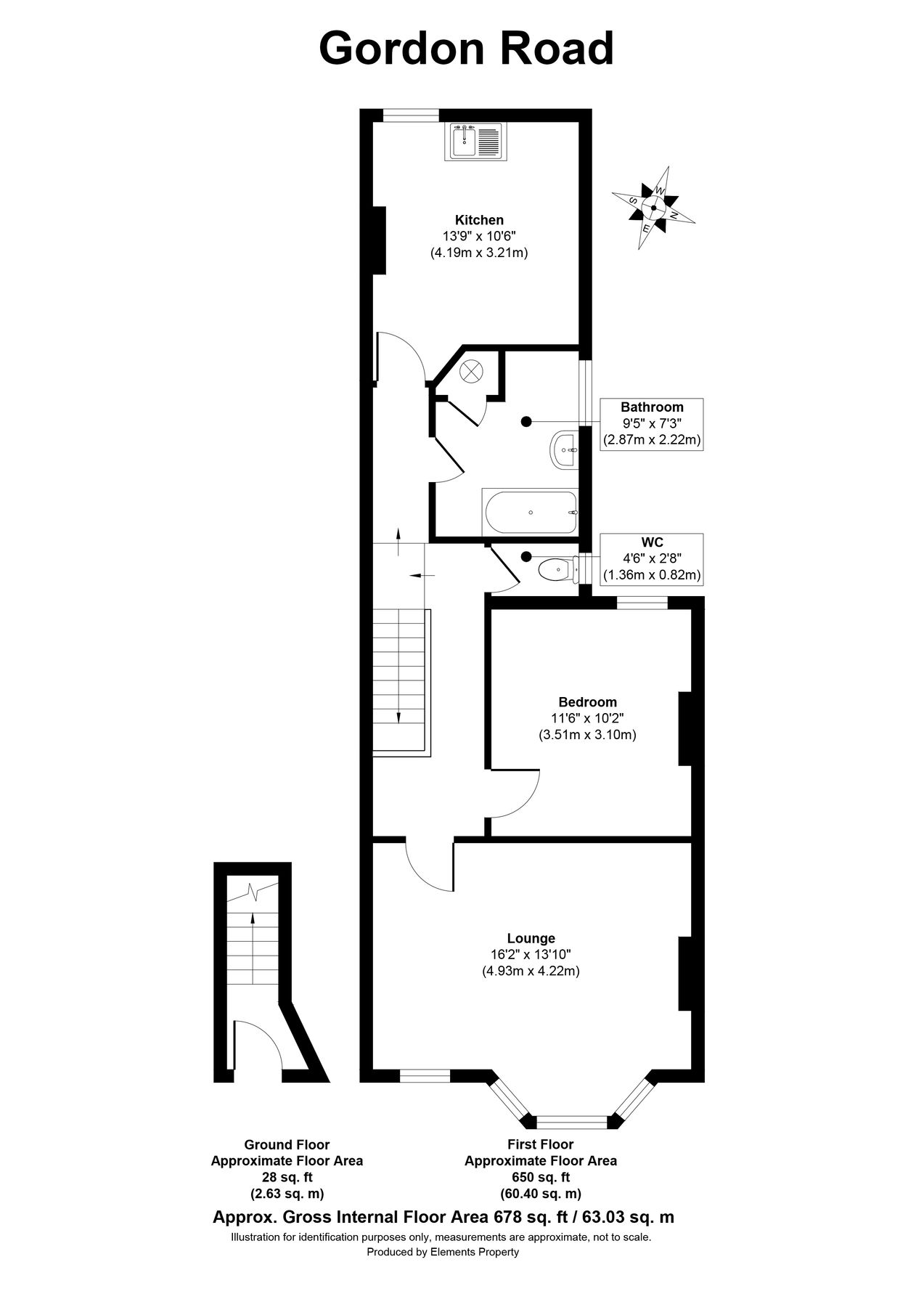 1 bed flat for sale in Gordon Road, Southend On Sea SS1 - Zoopla