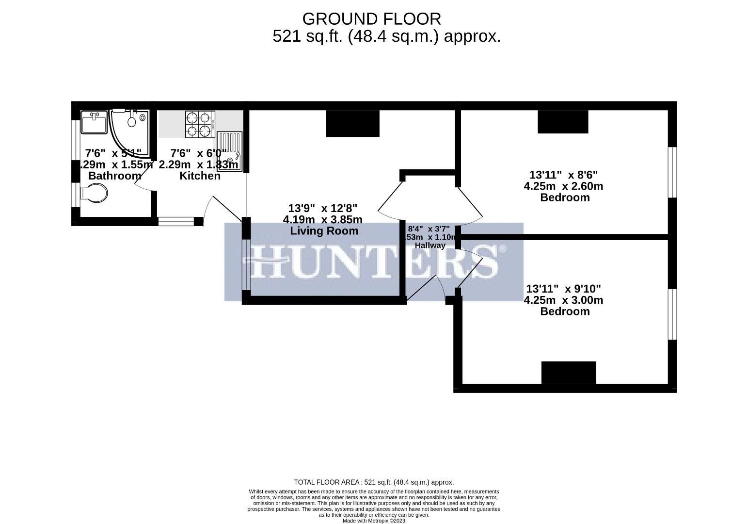 2 bed flat for sale in Central Road, Worcester Park KT4 - Zoopla