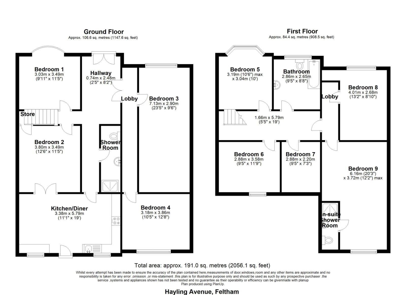 9 bed semi-detached house for sale in Hayling Avenue, Feltham TW13 - Zoopla