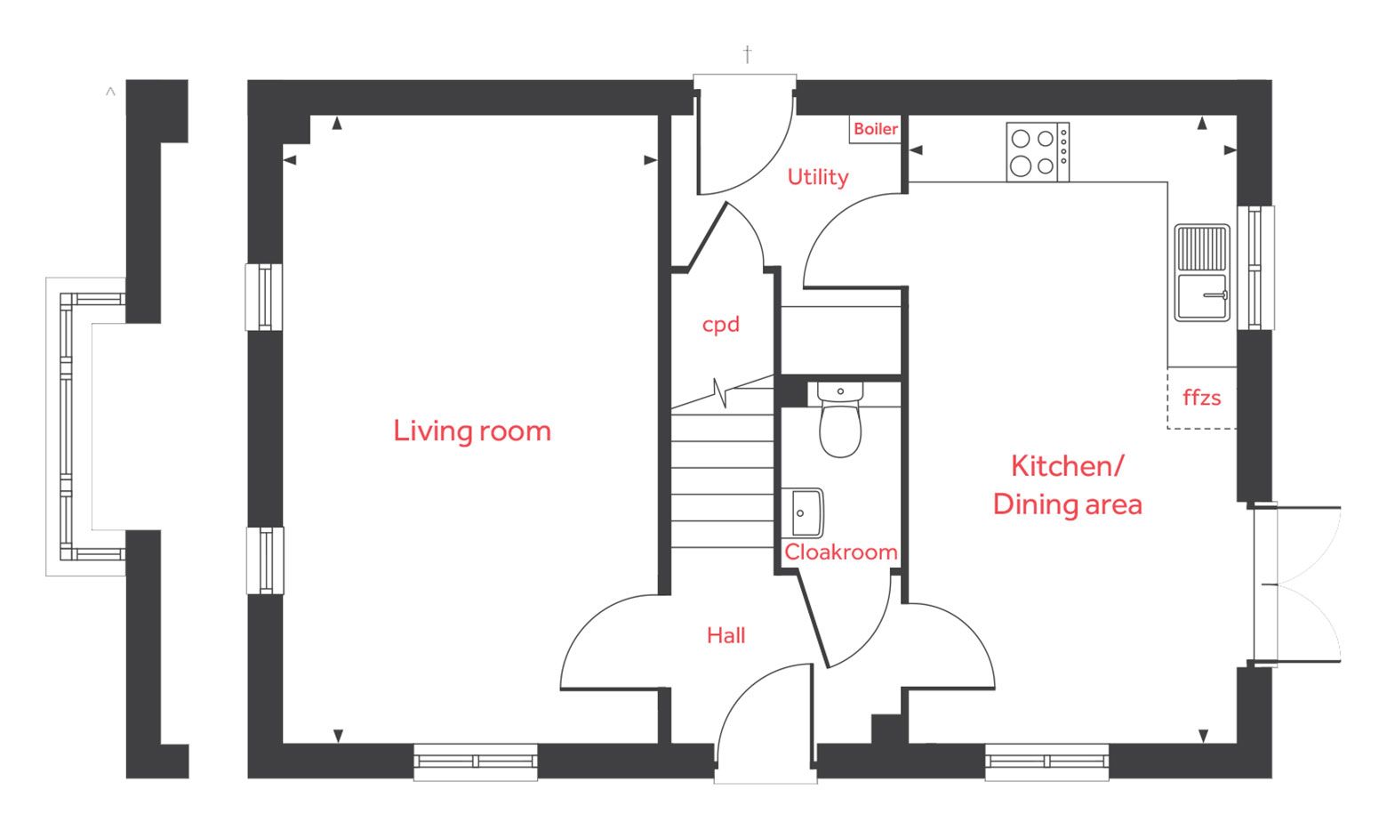 New Home 3 Bed Detached House For Sale In The Becket At Berengrave