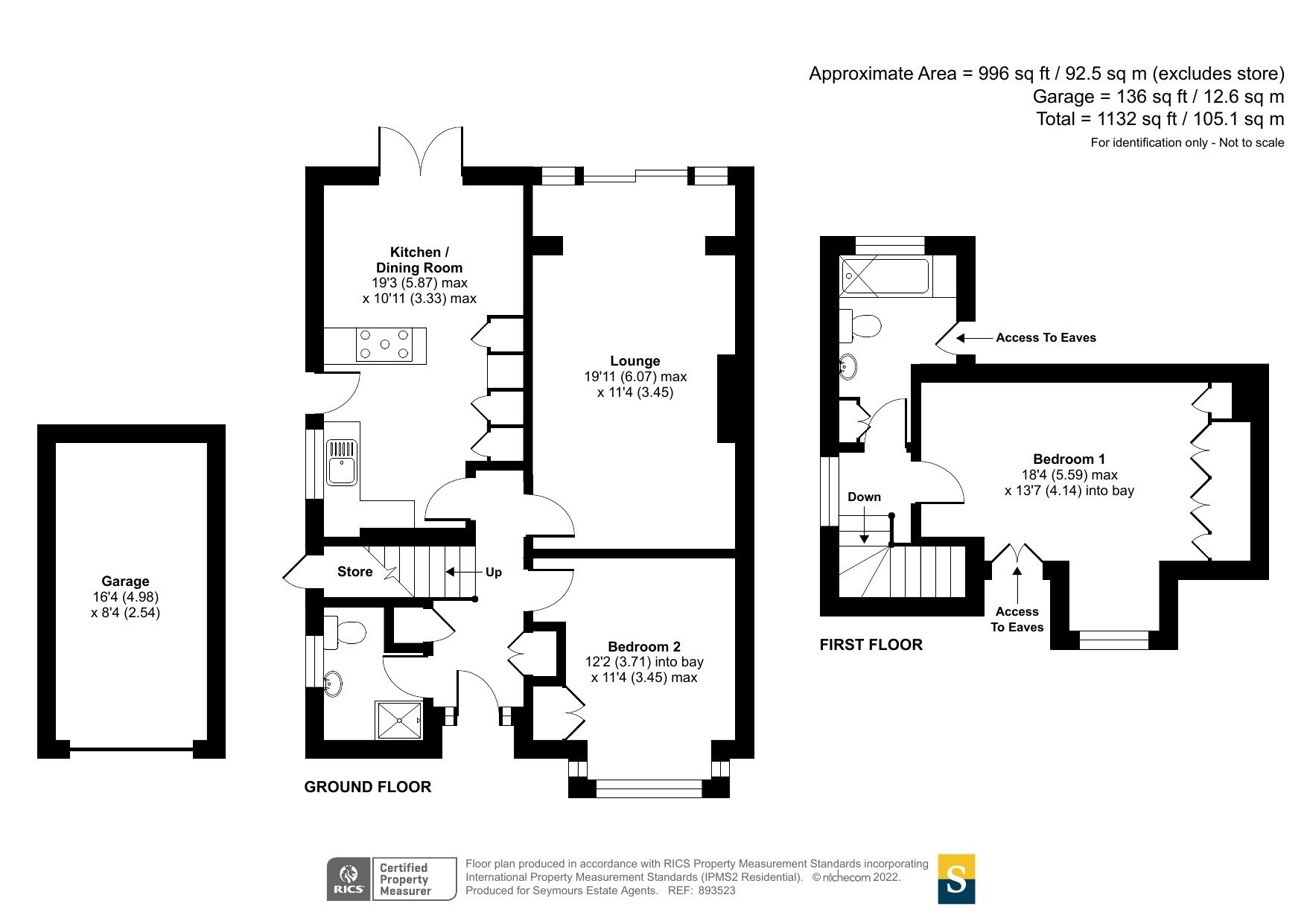 2 bed semi-detached house for sale in Pyrford, Surrey GU22 - Zoopla