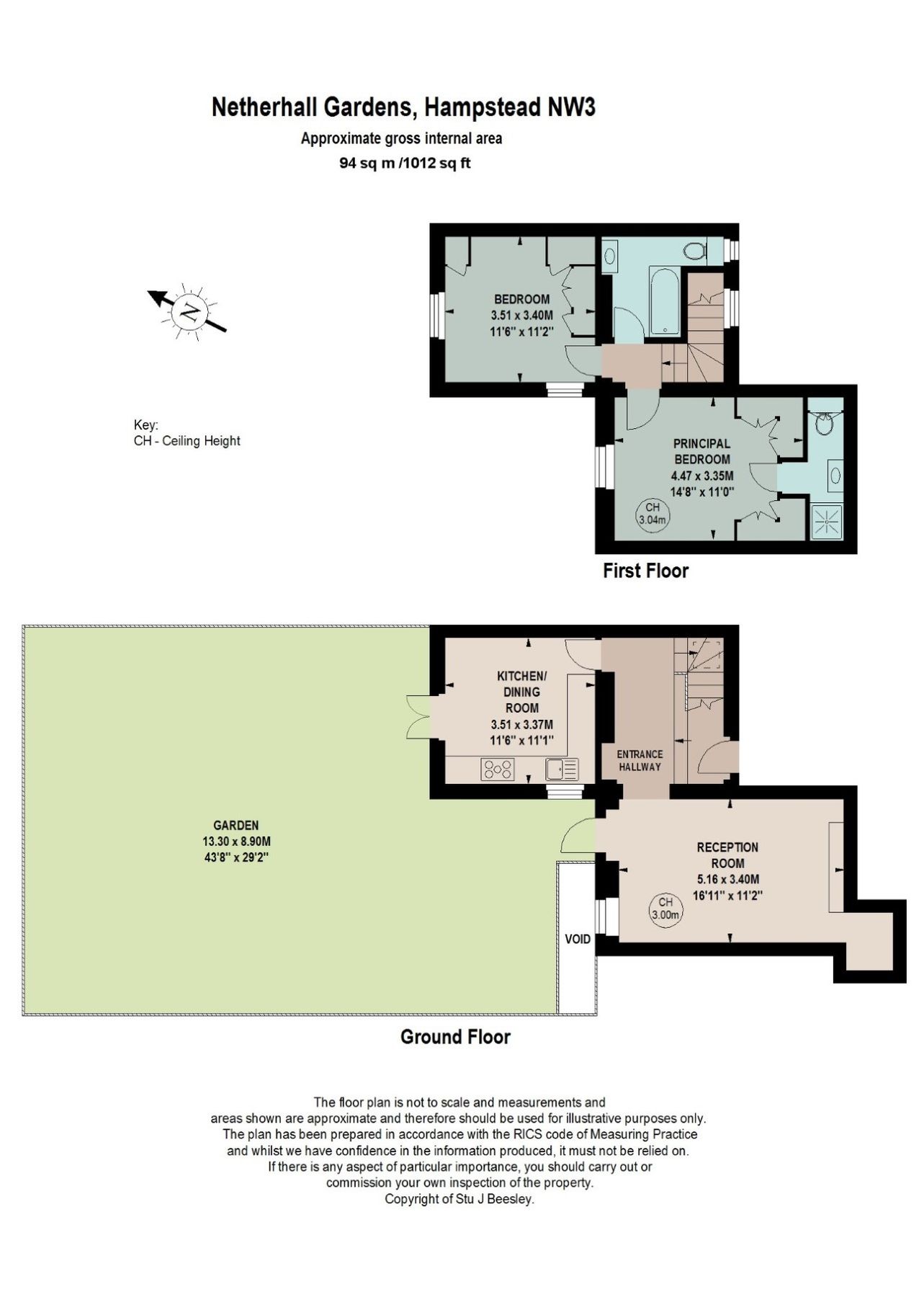 2 bed flat to rent in Netherhall Gardens, Hampstead NW3 - Zoopla
