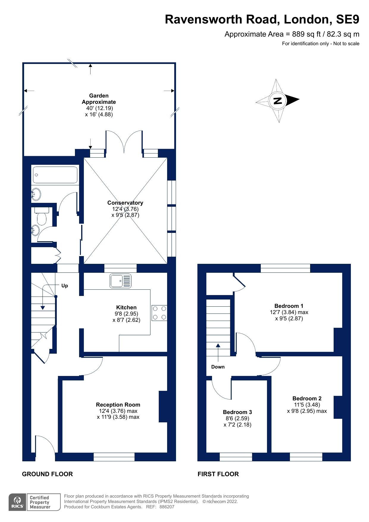 3 bed terraced house for sale in Ravensworth Road, London SE9 - Zoopla