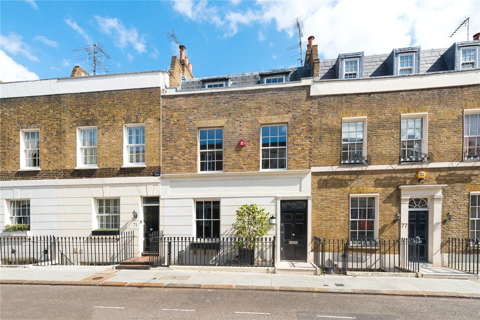 5 bed terraced house for sale in Chester Row, Belgravia, London SW1W ...