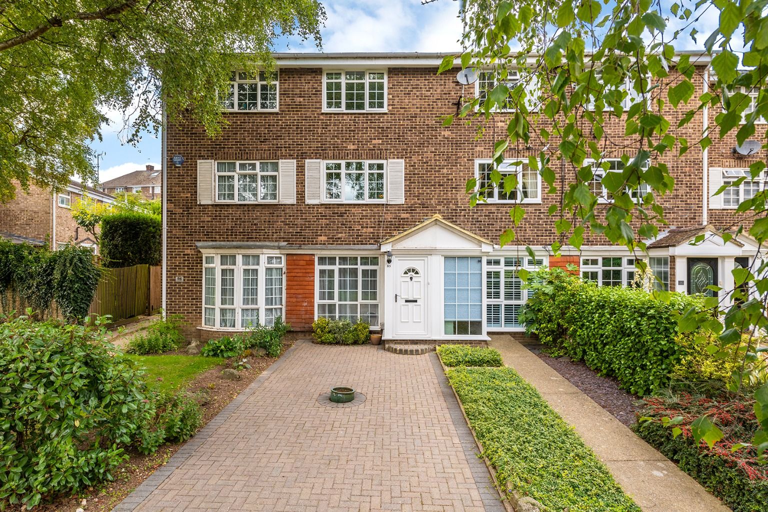 4 bed town house for sale in Wheatcroft Grove, Rainham, Gillingham ME8 ...