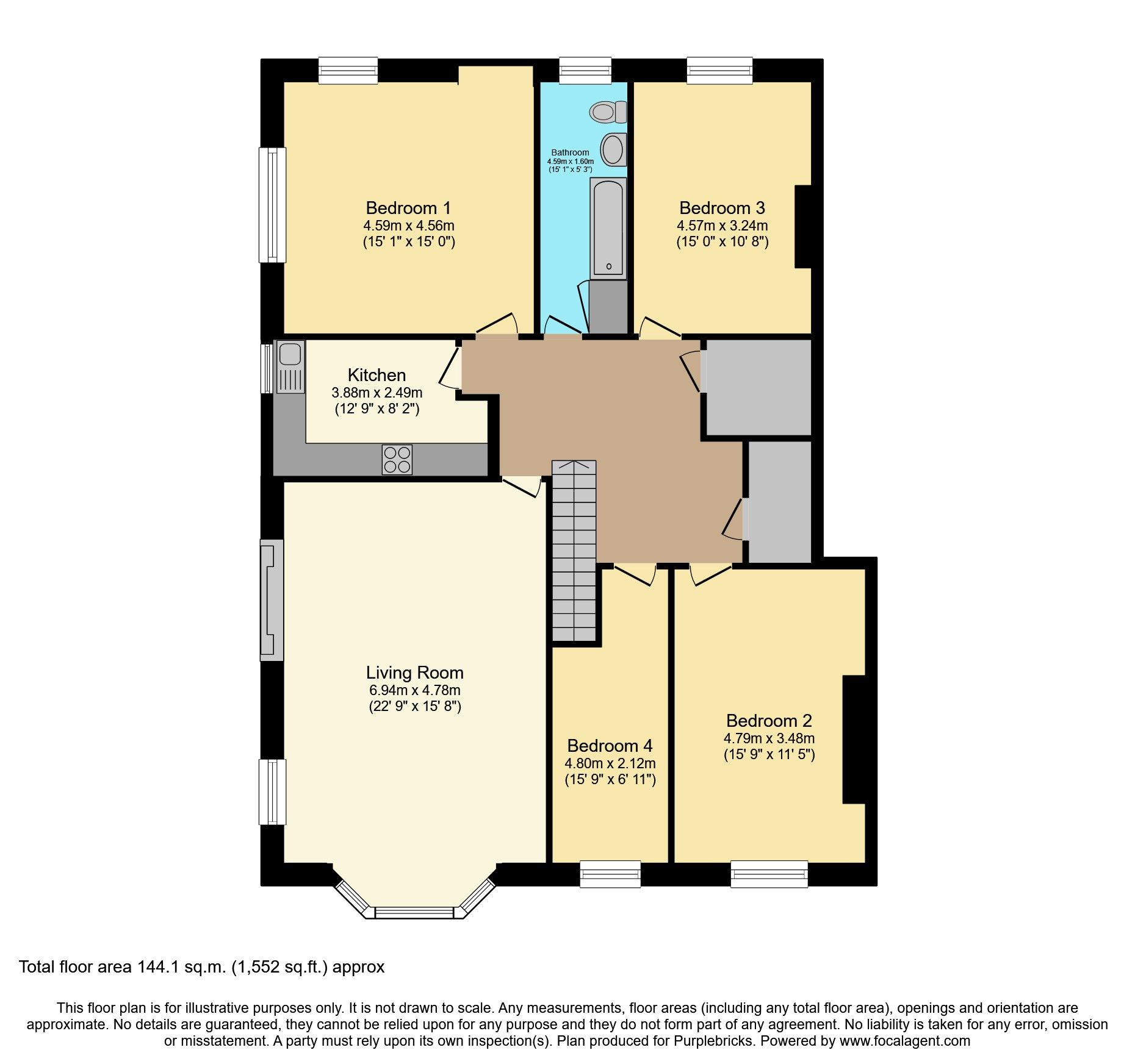 4 bed flat for sale in 187 Nithsdale Road, Glasgow G41 - Zoopla