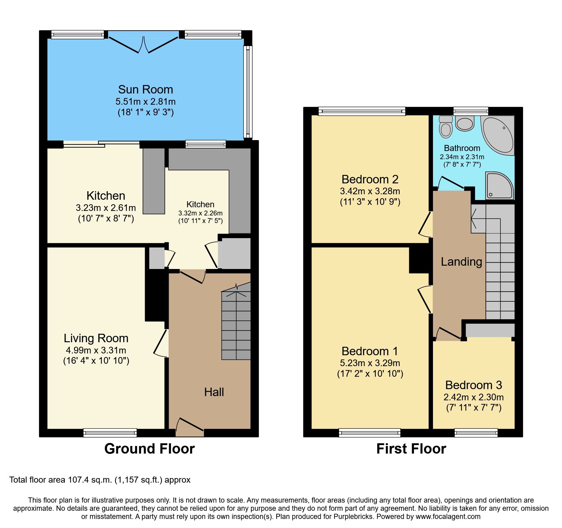 3 Bed End Terrace House For Sale In Oxgangs Farm Grove Edinburgh Eh13