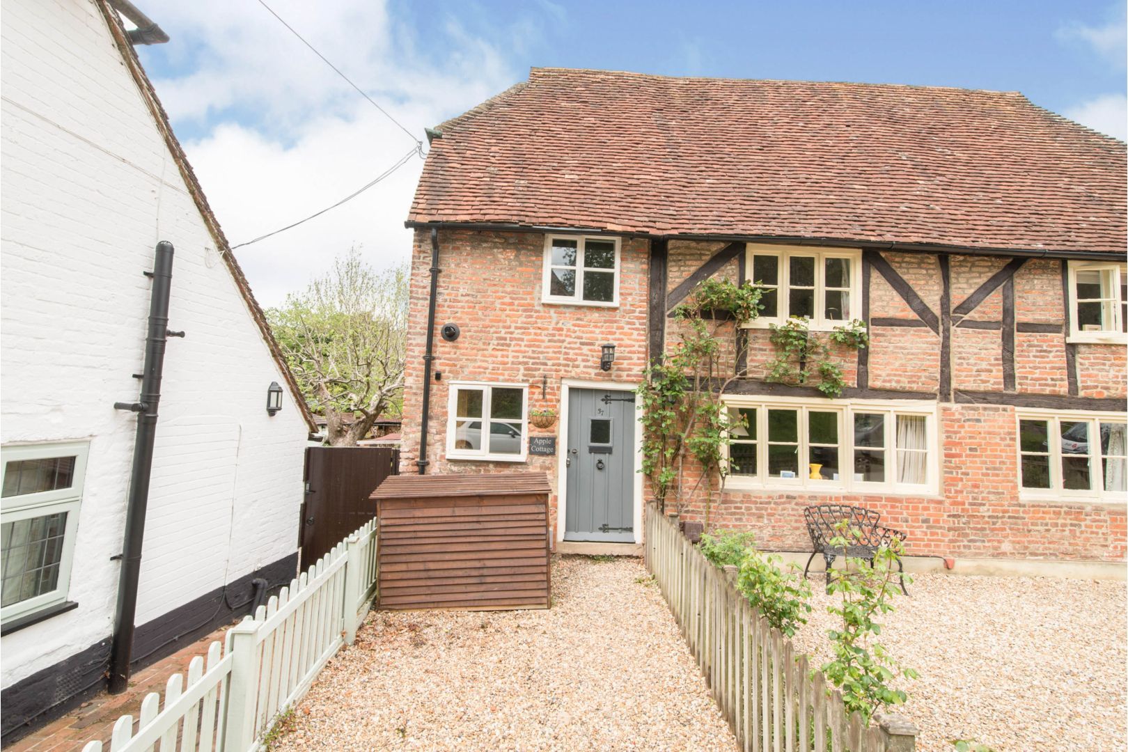 2 bed semi-detached house for sale in The Street, Old Basing ...