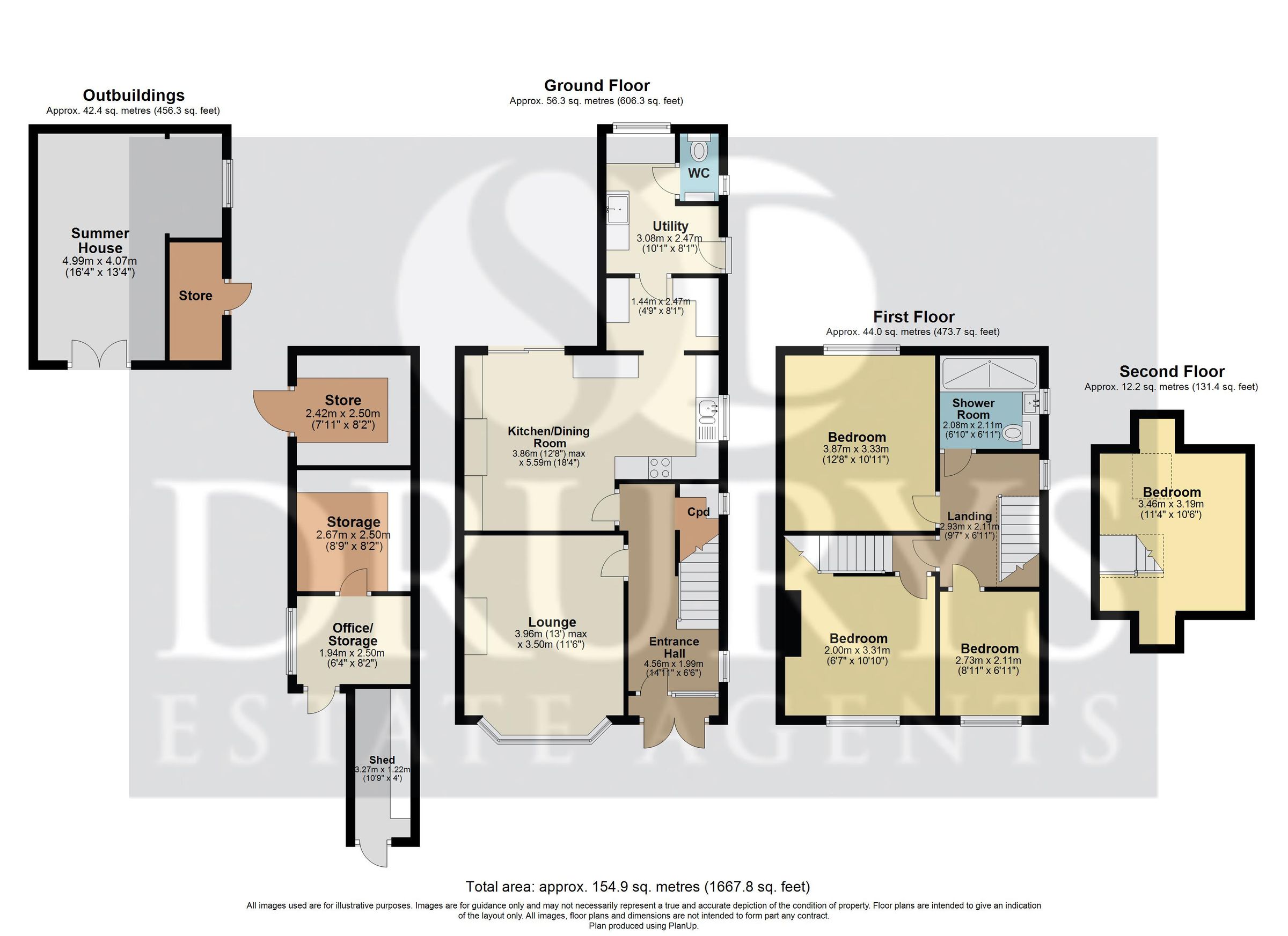 4 bed semi-detached house for sale in Tytton Lane East, Wyberton ...