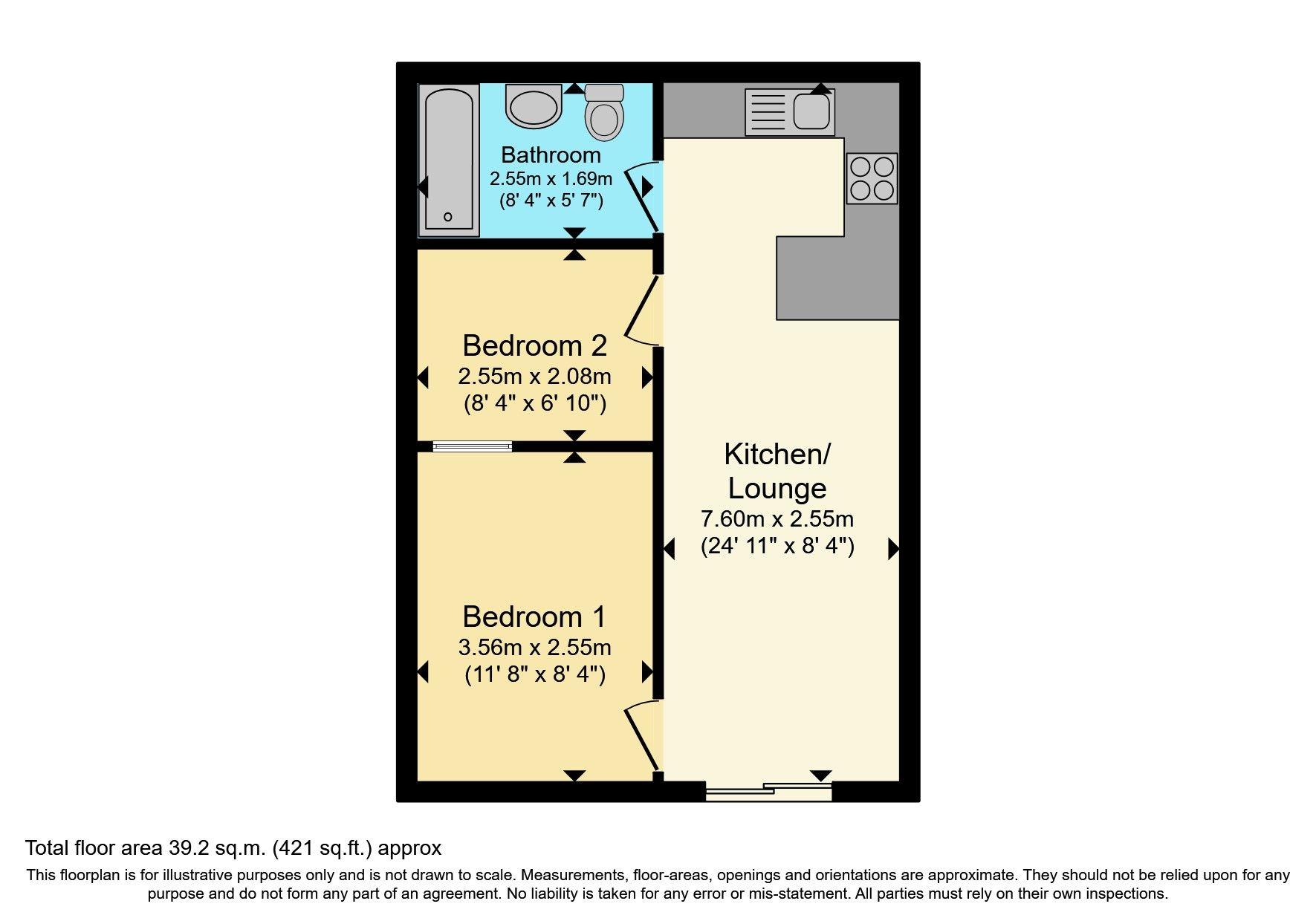 1 bed flat for sale in Rock Road, Torquay TQ2 - Zoopla