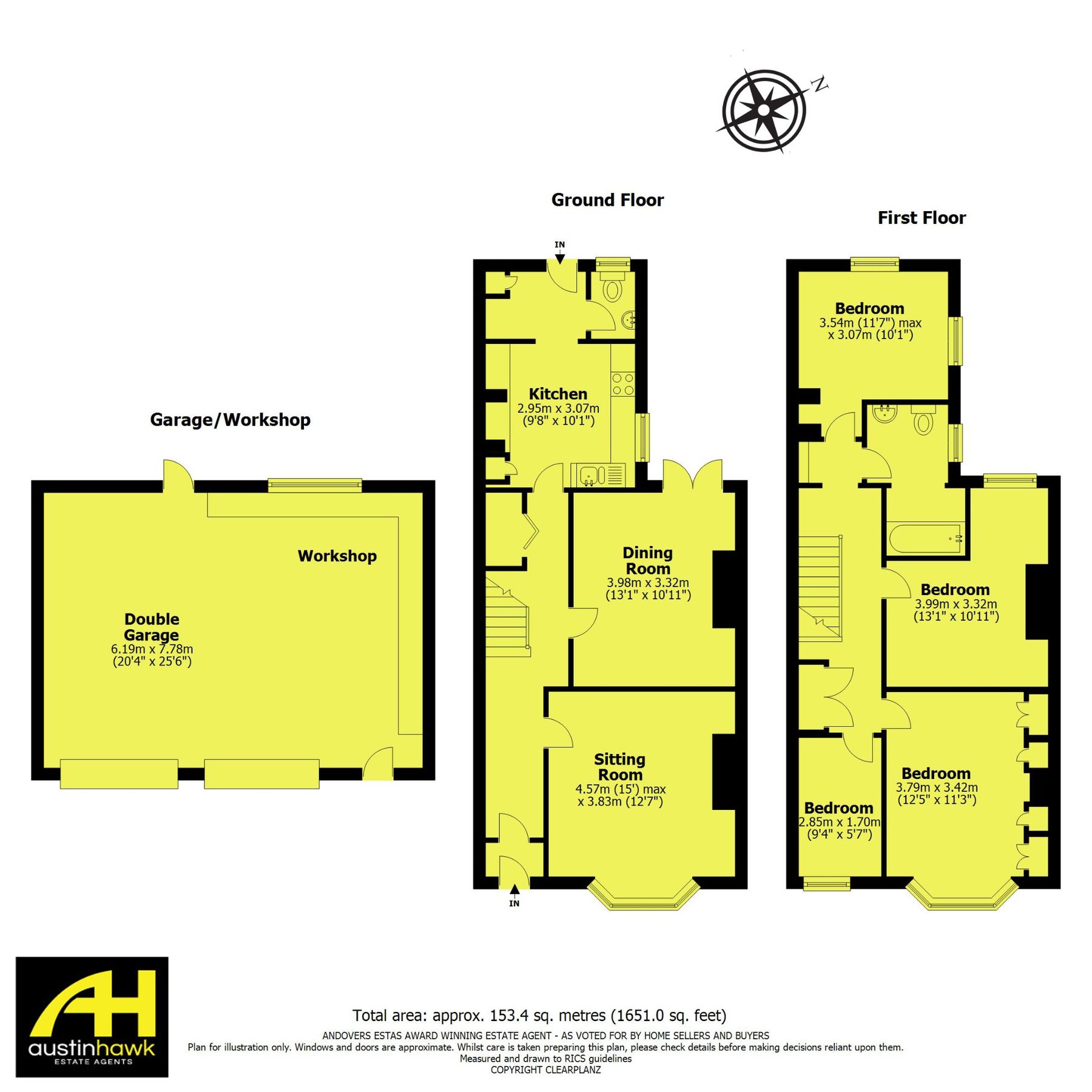 4 bed semi-detached house for sale in Millway Road, Andover SP10 - Zoopla